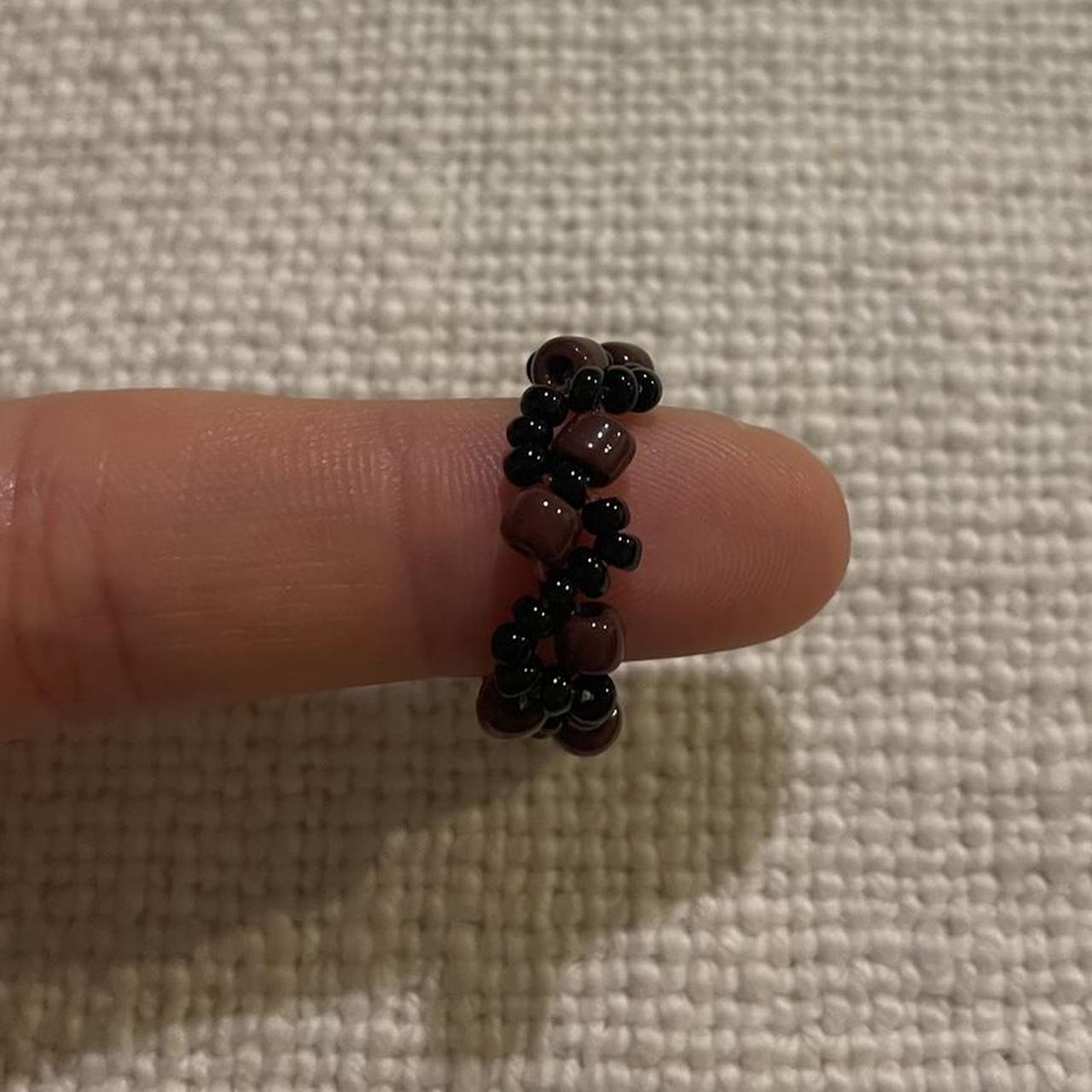 🔸 brown squiggle ring - ring - shipping by a... - Depop