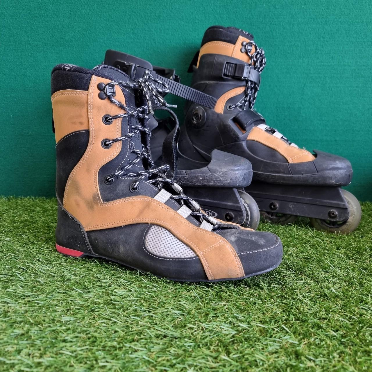 Vintage 90s Y2K Oxygen inline roller blades skate... - Depop