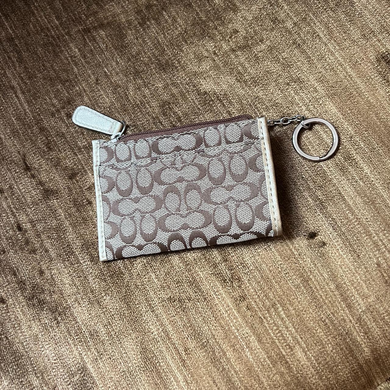 Coach Brown and Tan Wallet-purses | Depop