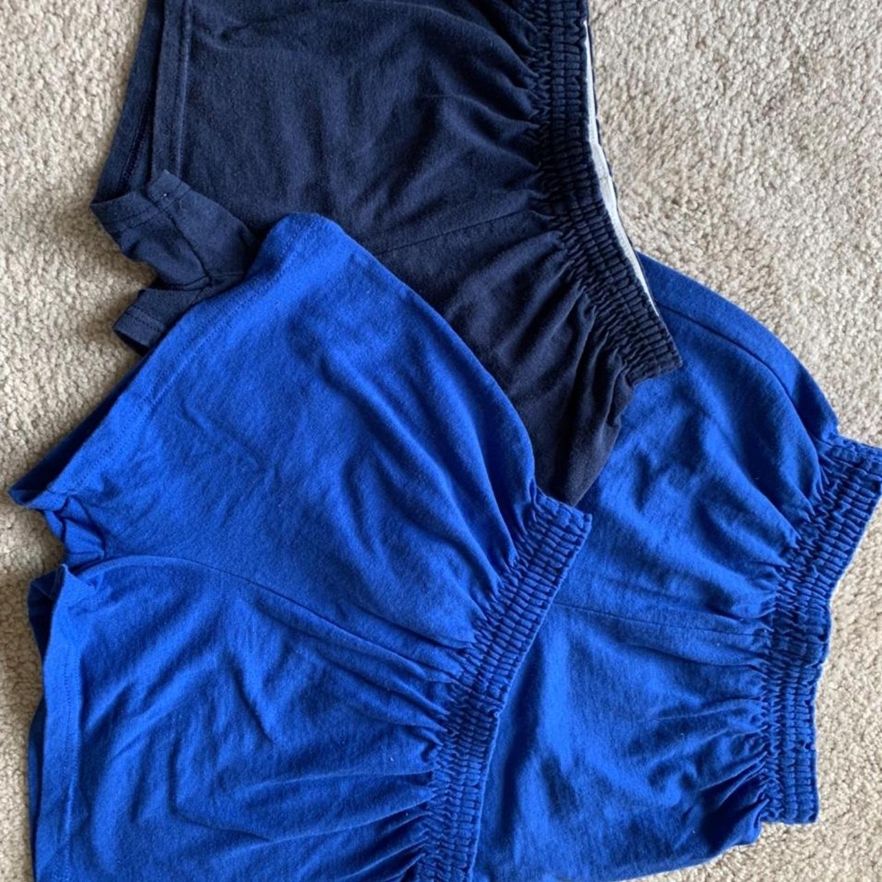 3 soffee shorts 2 royal blue 1 navy all adult... - Depop