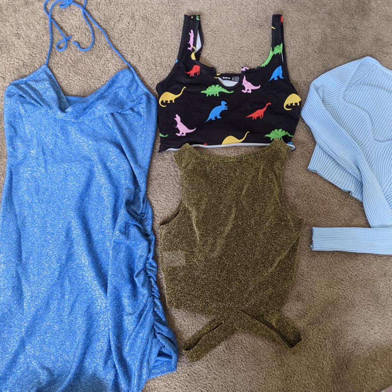 BULK Clothing Lot SHEIN Dinosaurs Party XS Various... - Depop