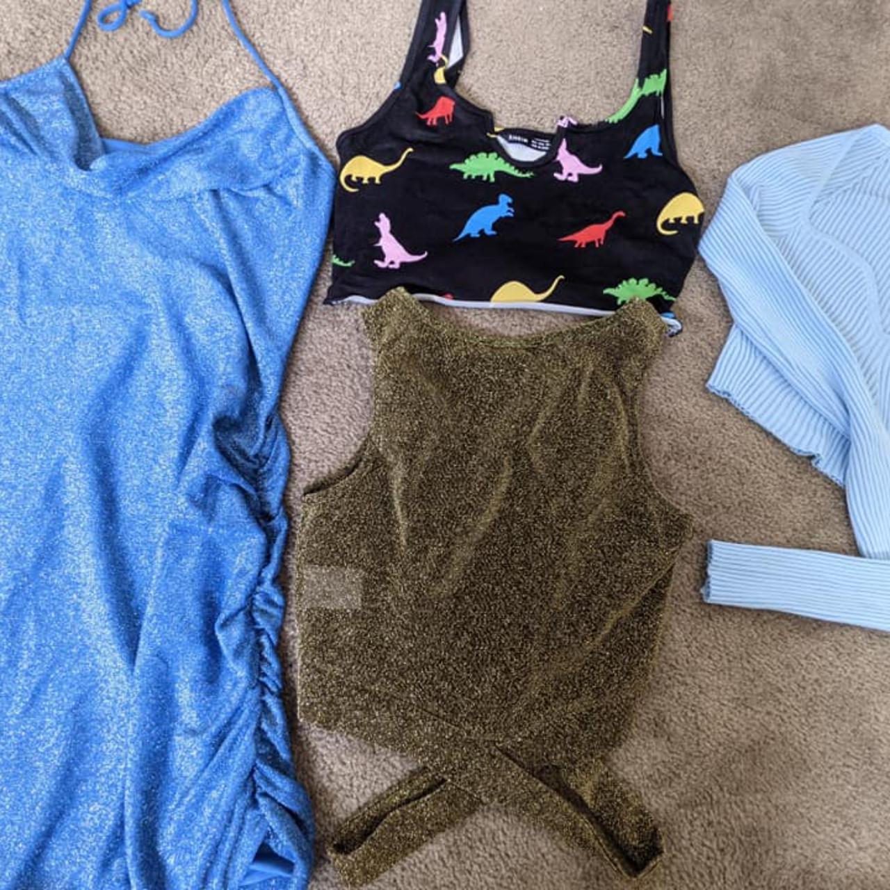 BULK Clothing Lot SHEIN Dinosaurs Party XS Various... - Depop