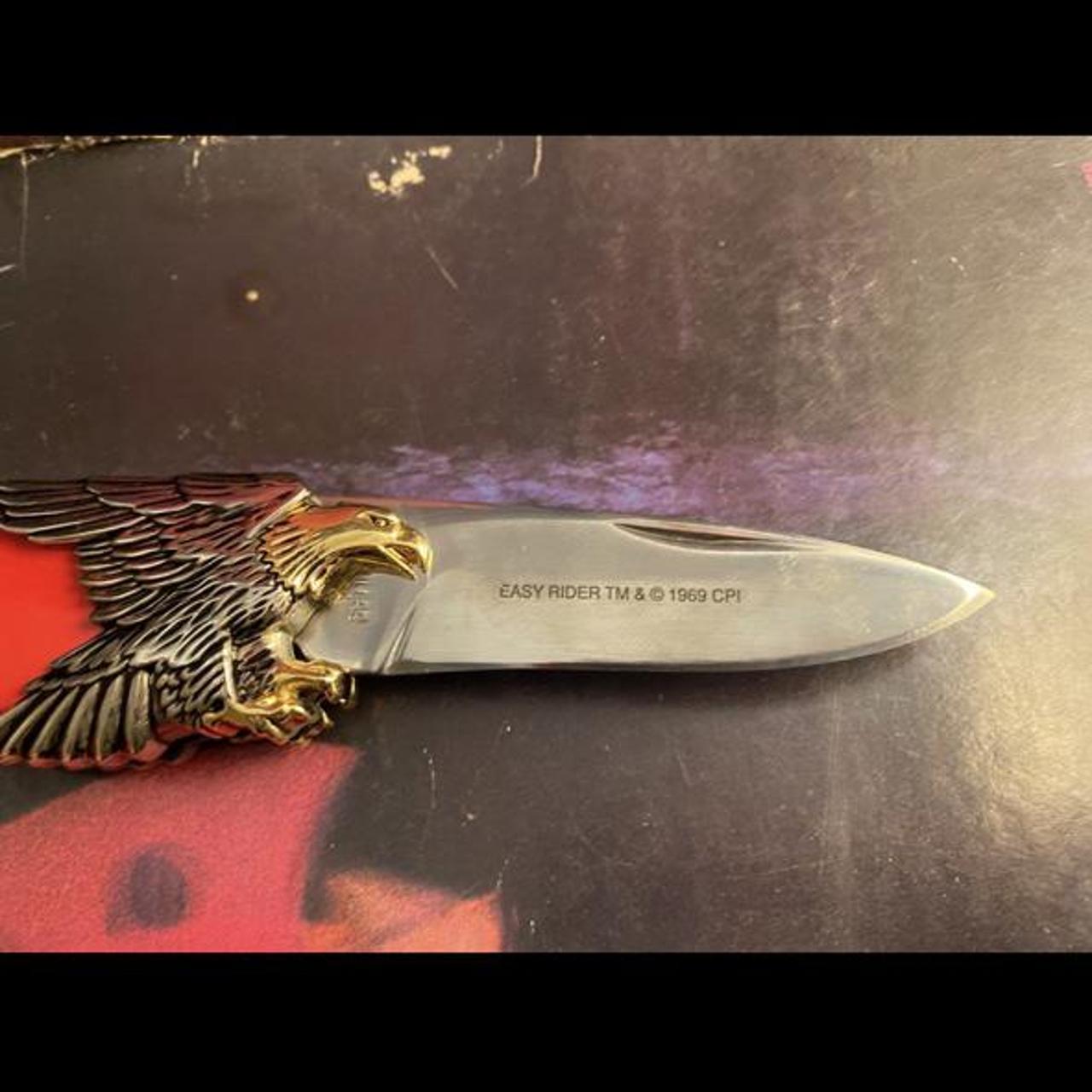 1969 Harley Davidson Billy Bike Easy Rider 4’ blade.... - Depop