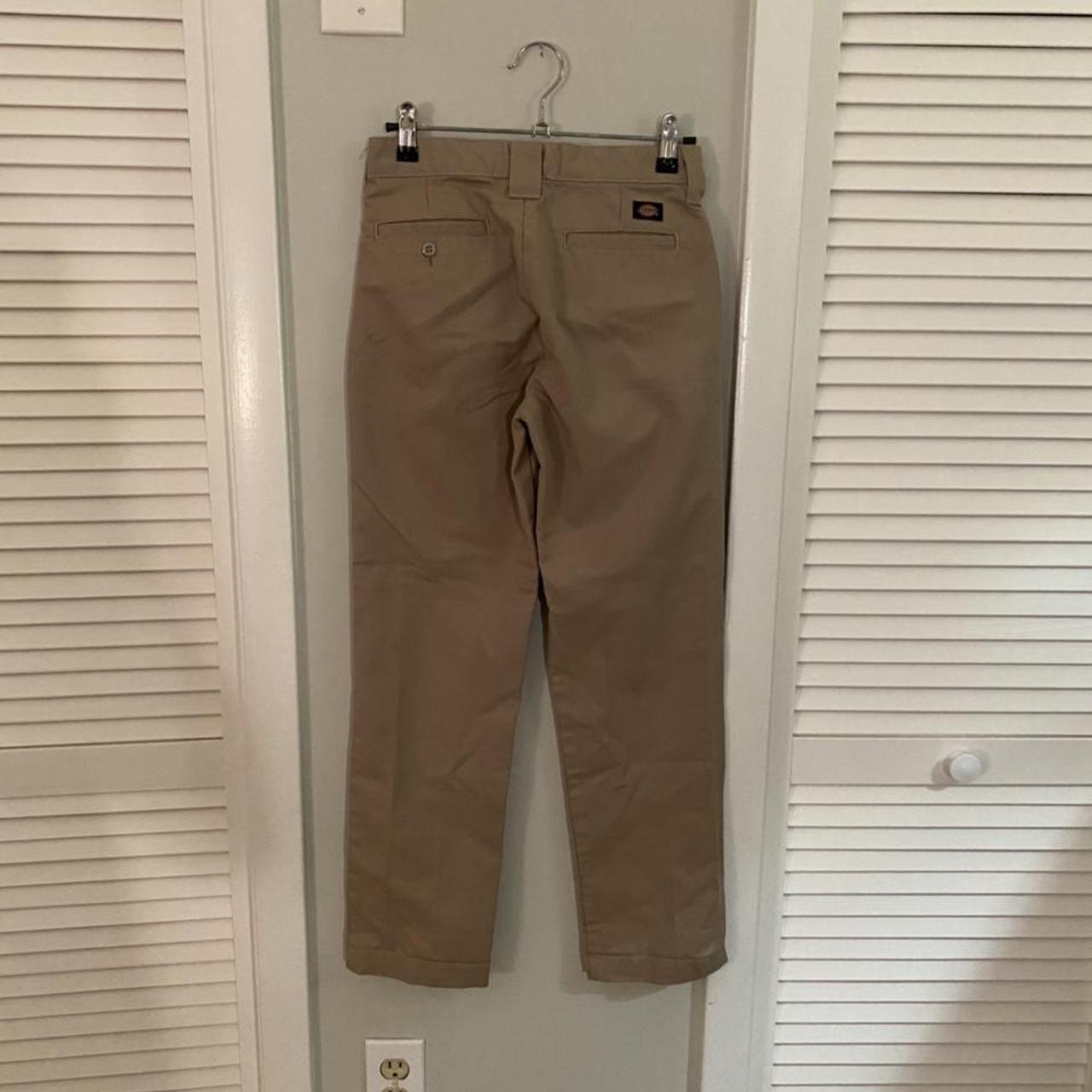 dickies flex khakis size 12 #dickies #khaki #pants... - Depop