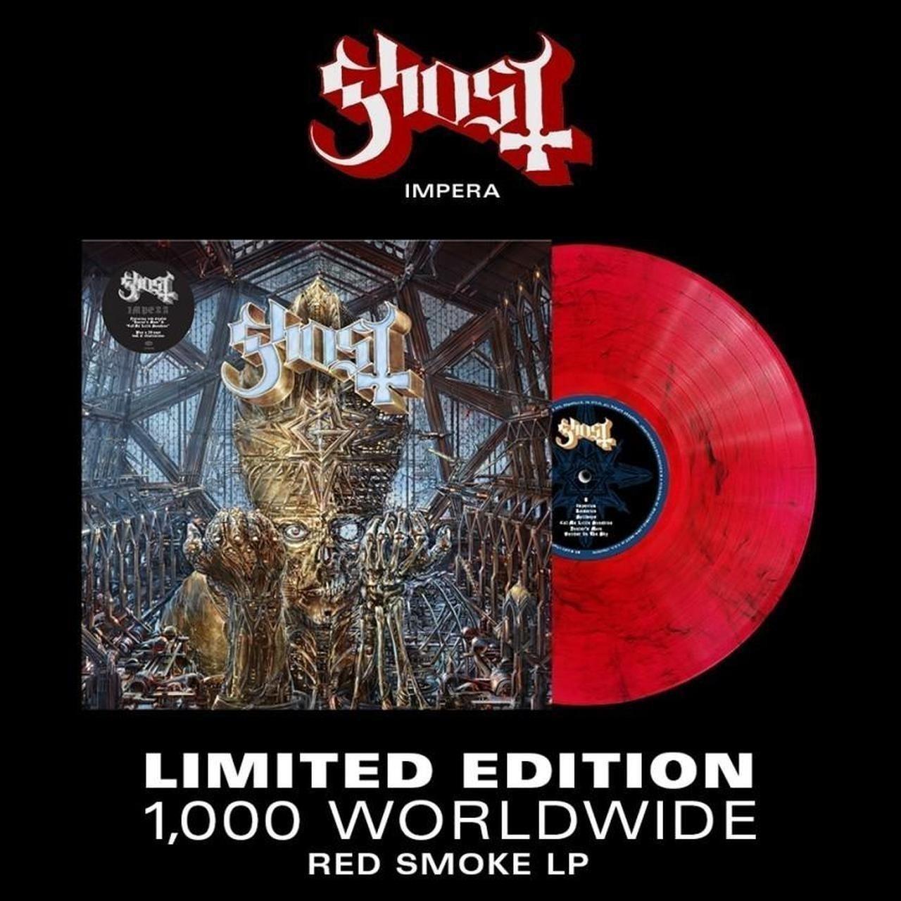 GHOST IMPERA LIMITED-EDITION RED SMOKE LP – ONLY... - Depop