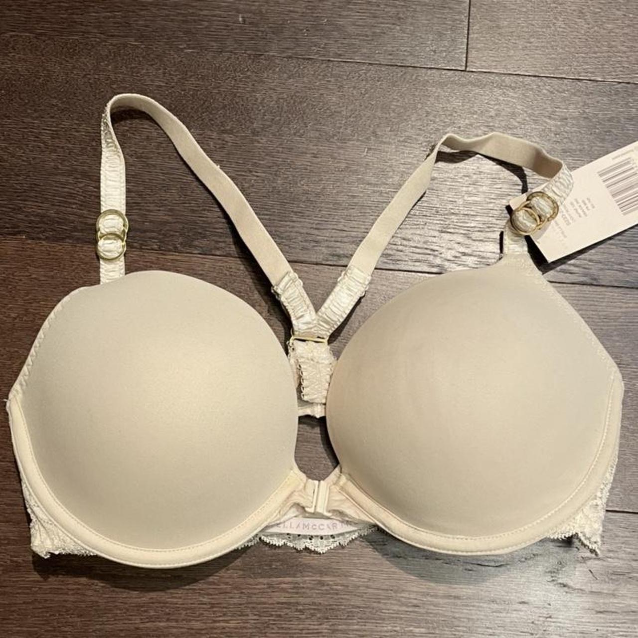 Stella McCartney Women's Tan Bra | Depop