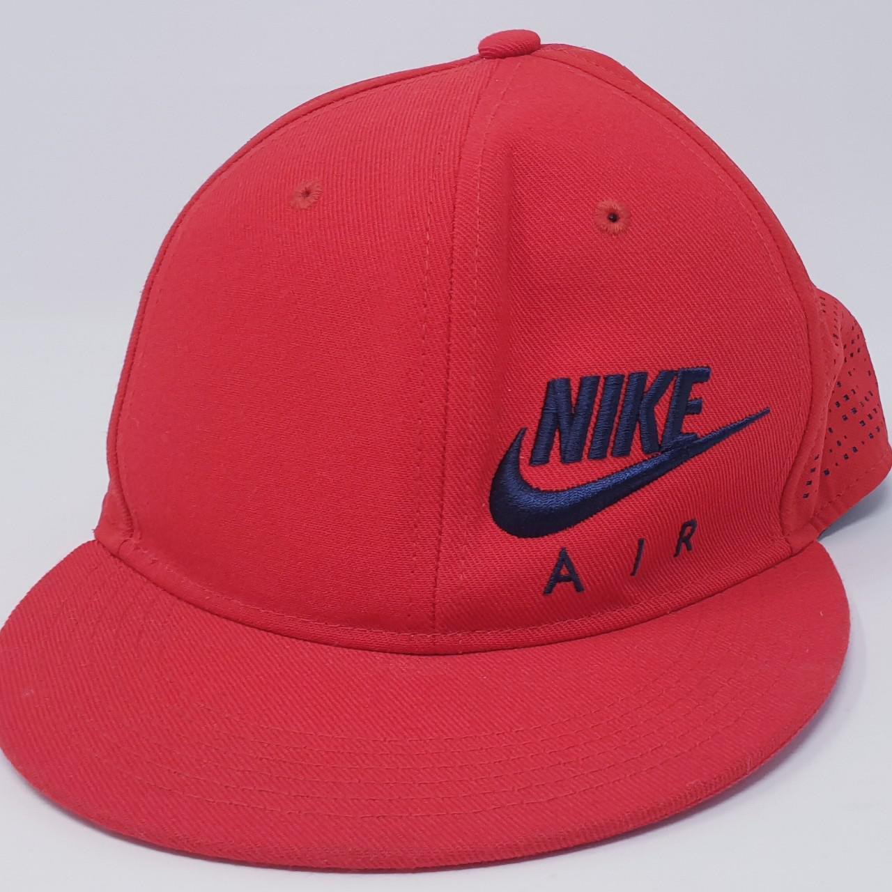 True Nike Air Bright Red Cap, One Size Fits... - Depop