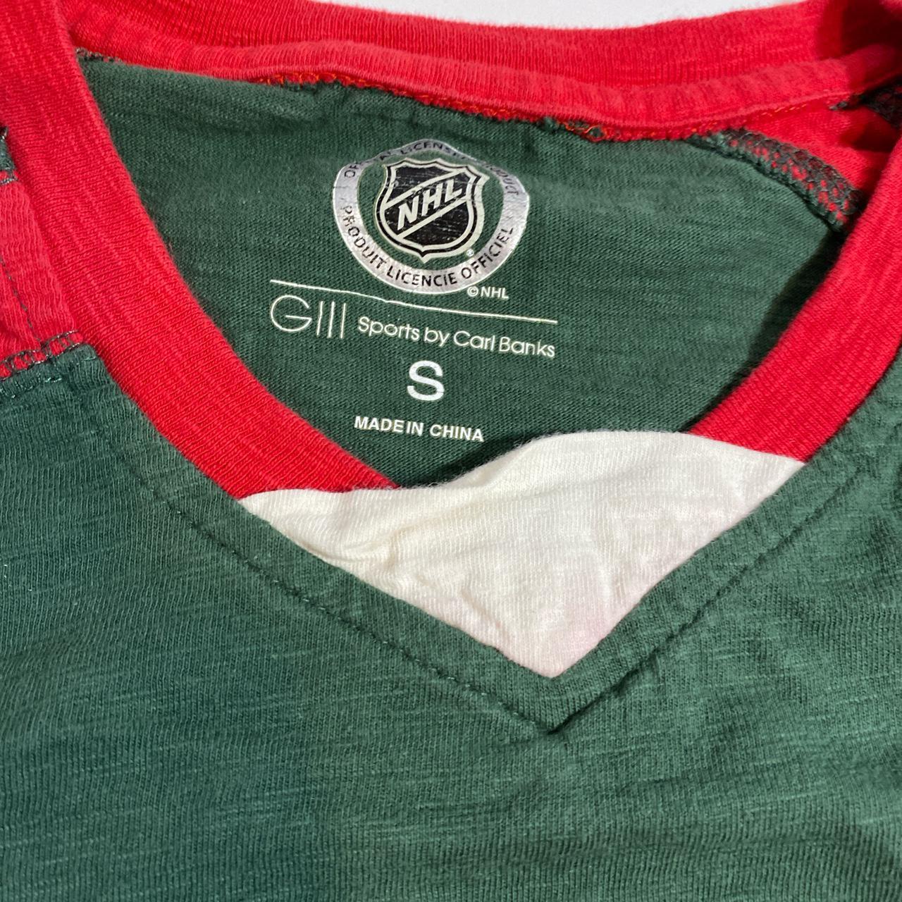 Retro Minnesota Wild Hockey Shirt/Jersey... - Depop