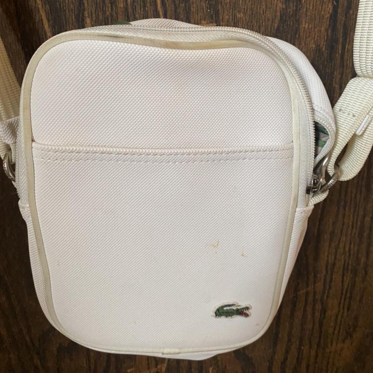 Lacoste Women's White Bag | Depop