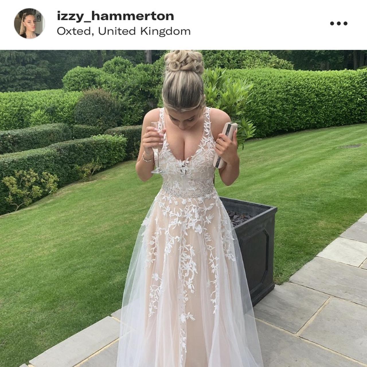 @izzy_hammerton is selling her prom dress, tailored... - Depop