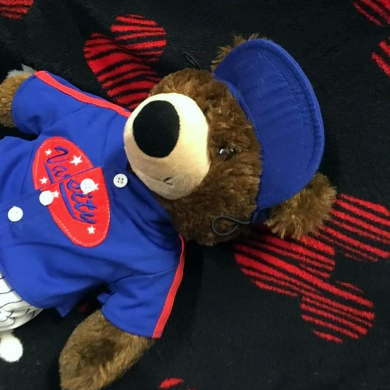 "" Build A Bear Varsity Baseball Bear Toy Plush... - Depop