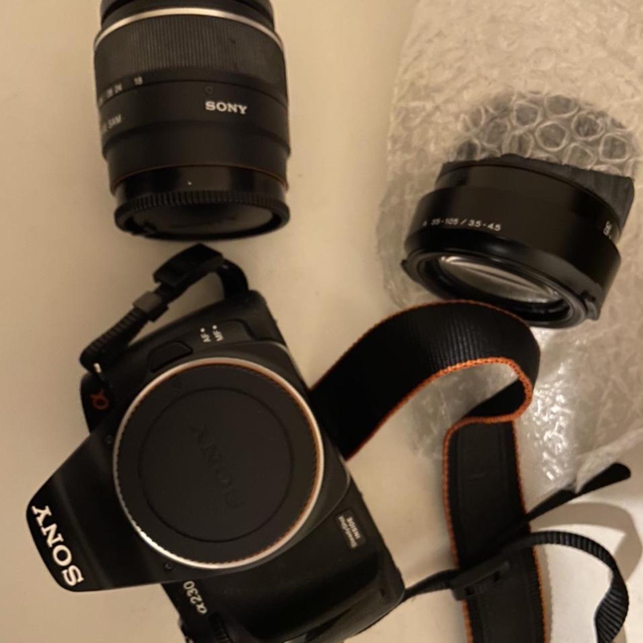 Sony A230 camera with additional Lens Overall, the... - Depop