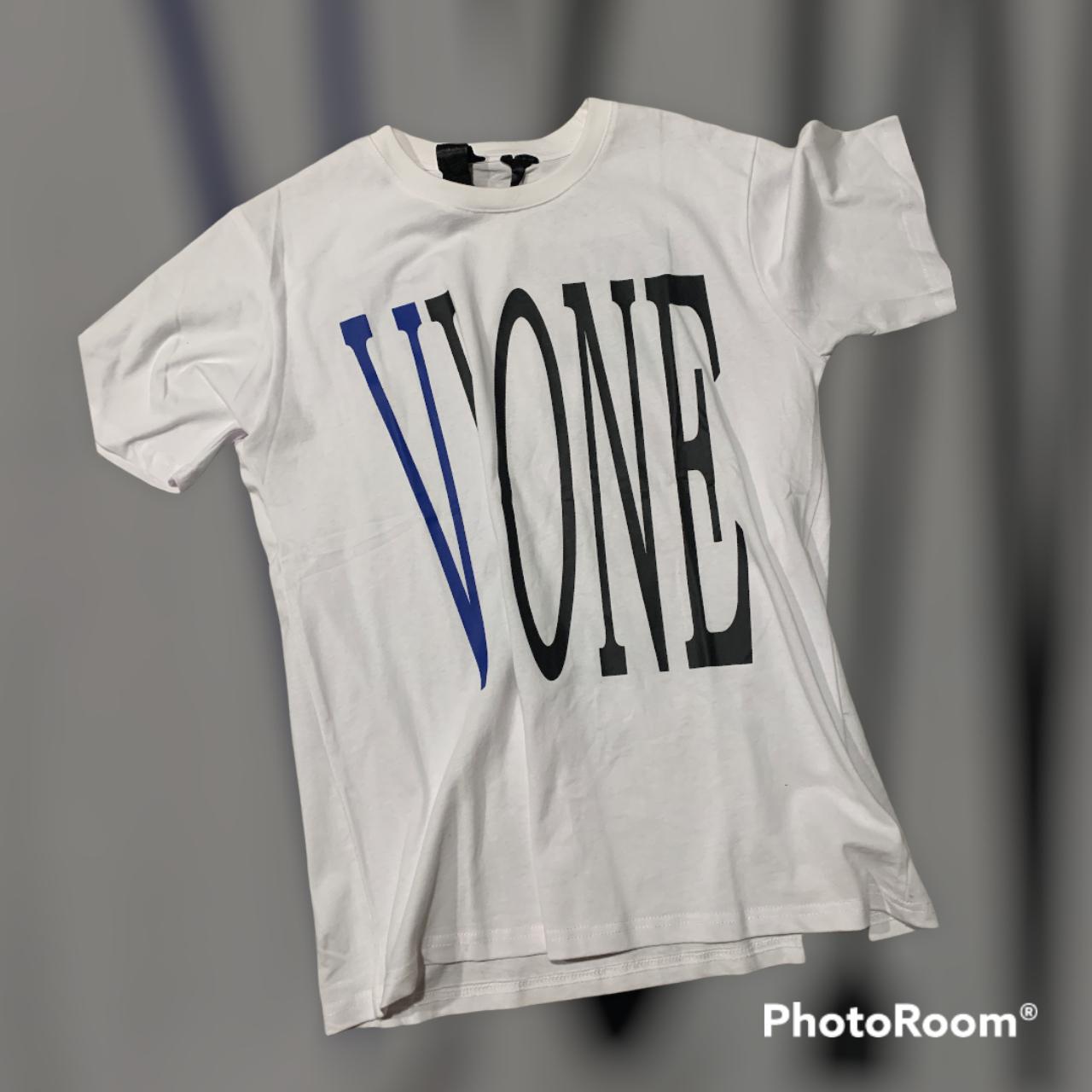 Vlone Men's White Shirt | Depop