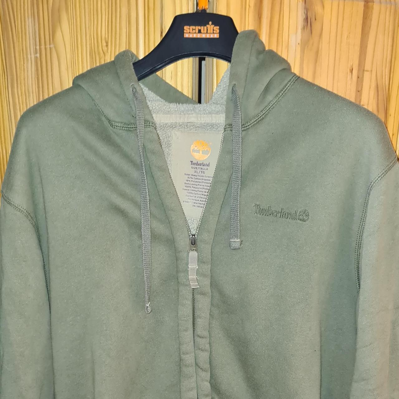 Timberland, fleece lined, hooded top. Super warm,... - Depop