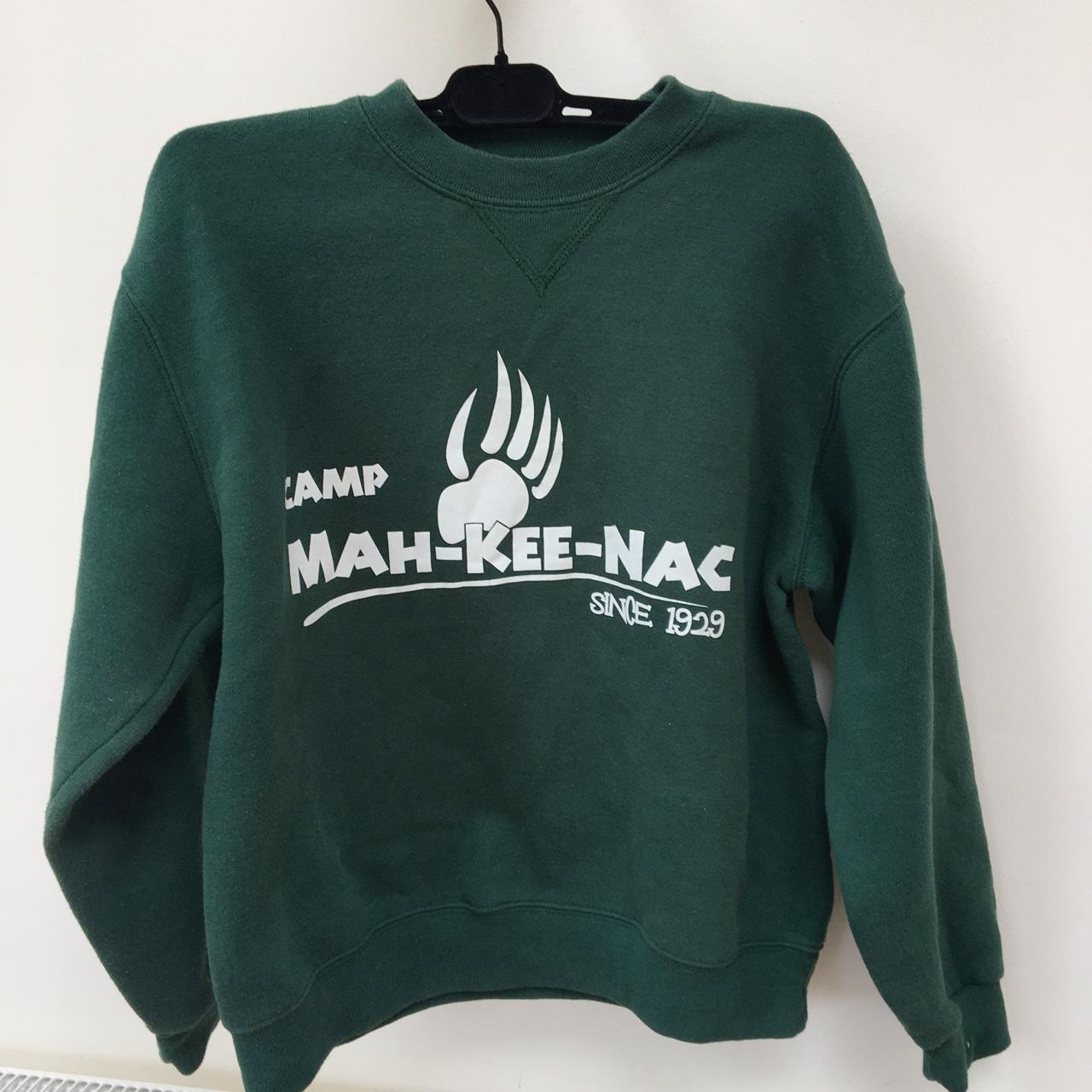 Super groovy American summer camp jumper/ sweater... - Depop