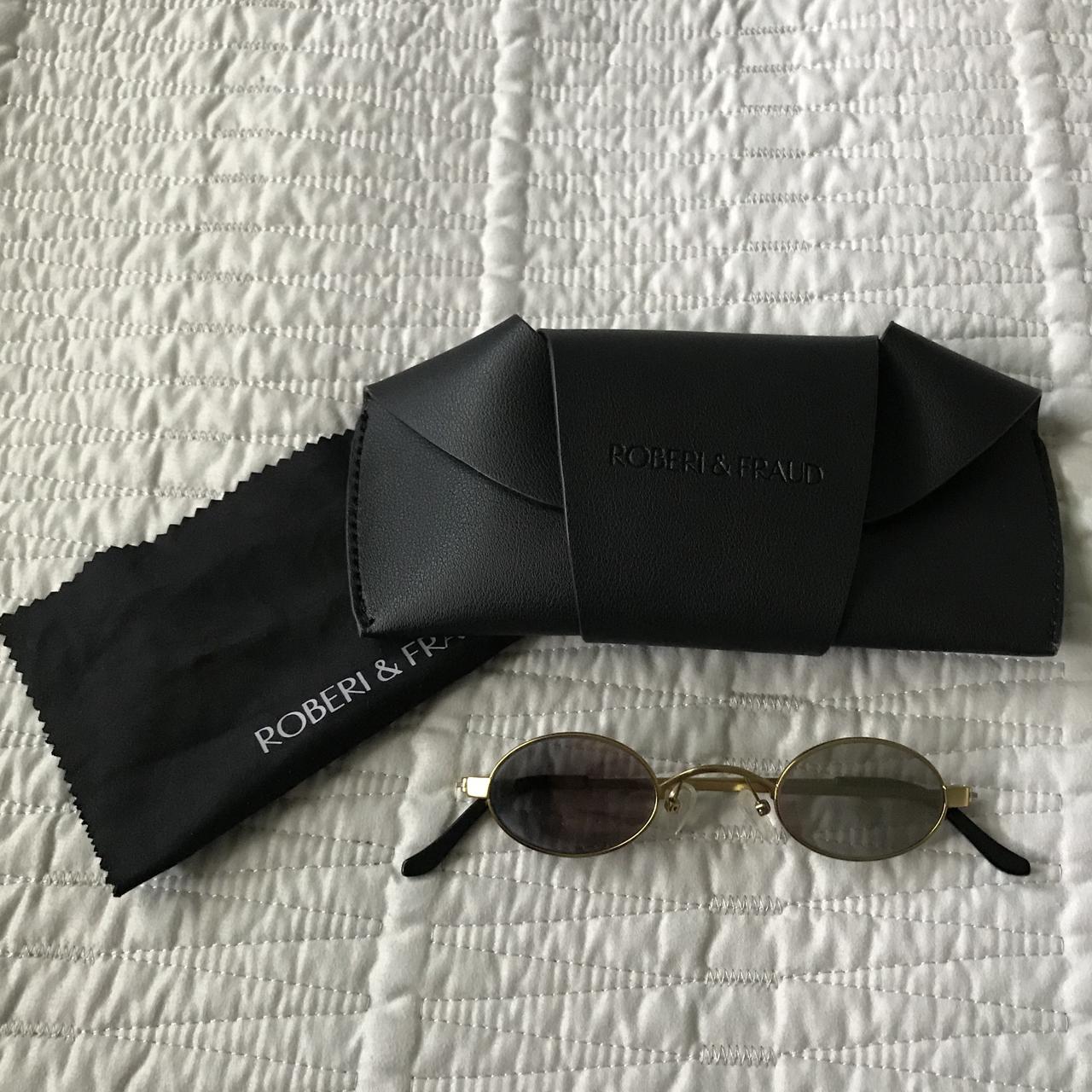 ROBERI AND FRUAD MINI DORIS SUNGLASSES. used twice.... - Depop