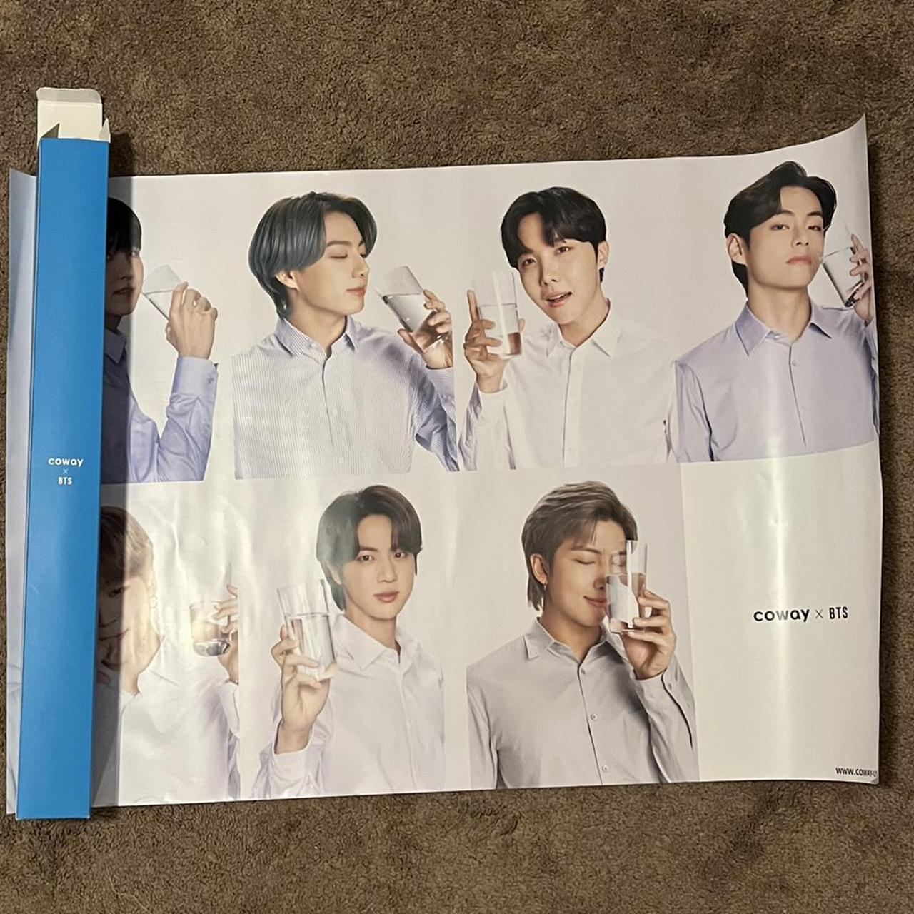 coway bts posters - just opened box - comes with both - Depop