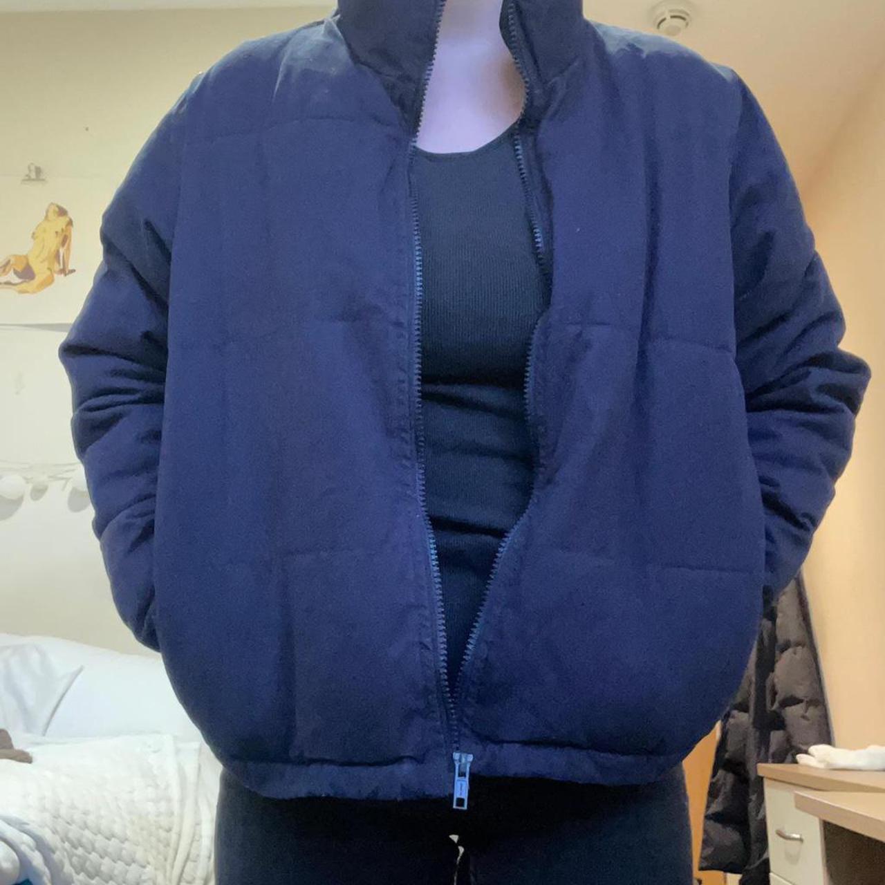 Brandy Melville Puffer Jacket With inside pocket on... - Depop