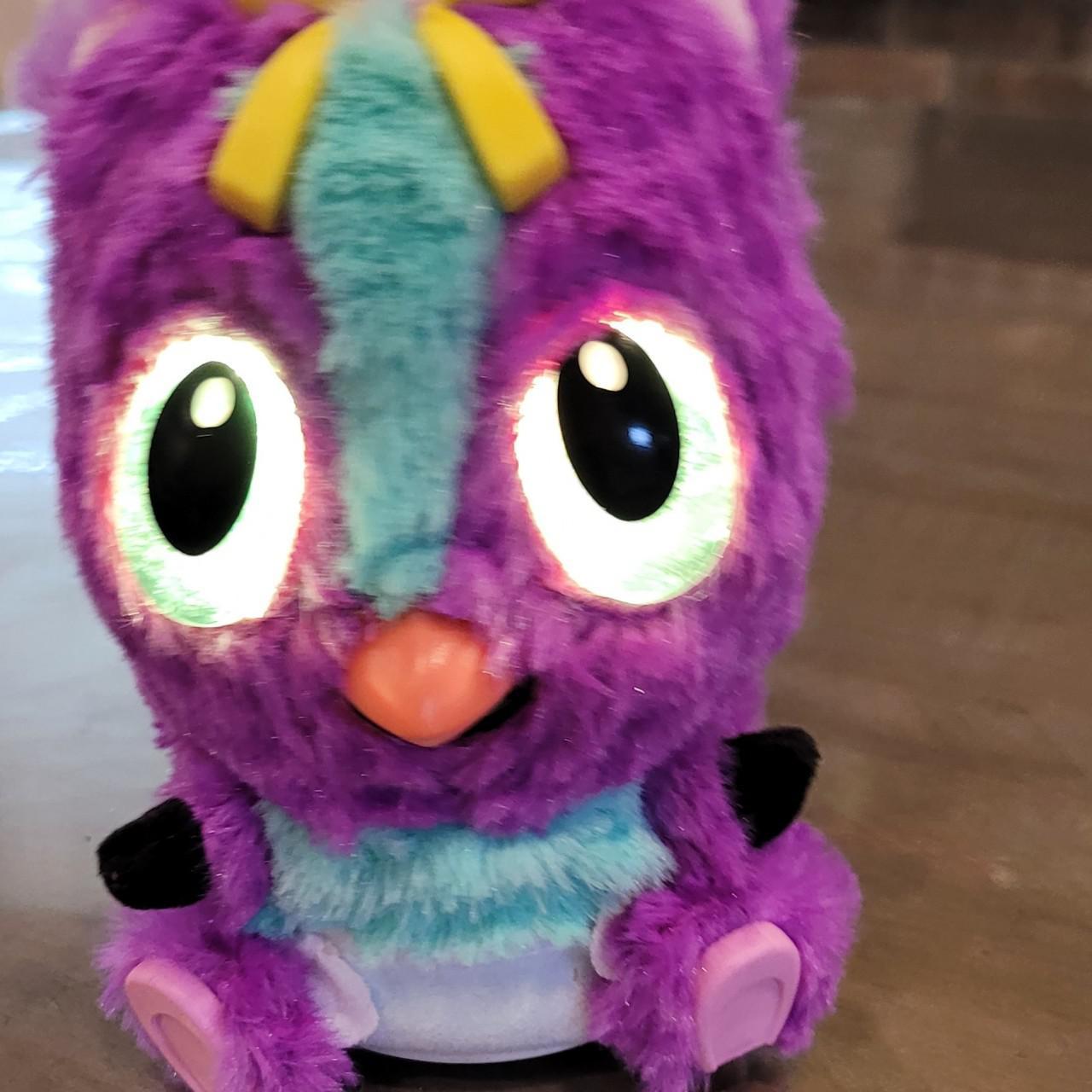 Hatchimal toy Purple bird, working in great condition - Depop