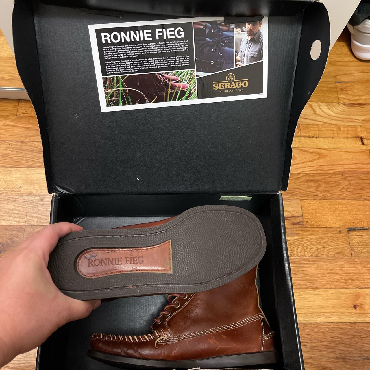 Sebago X Ronnie Fieg Seneca Leather boots with box.... | Depop