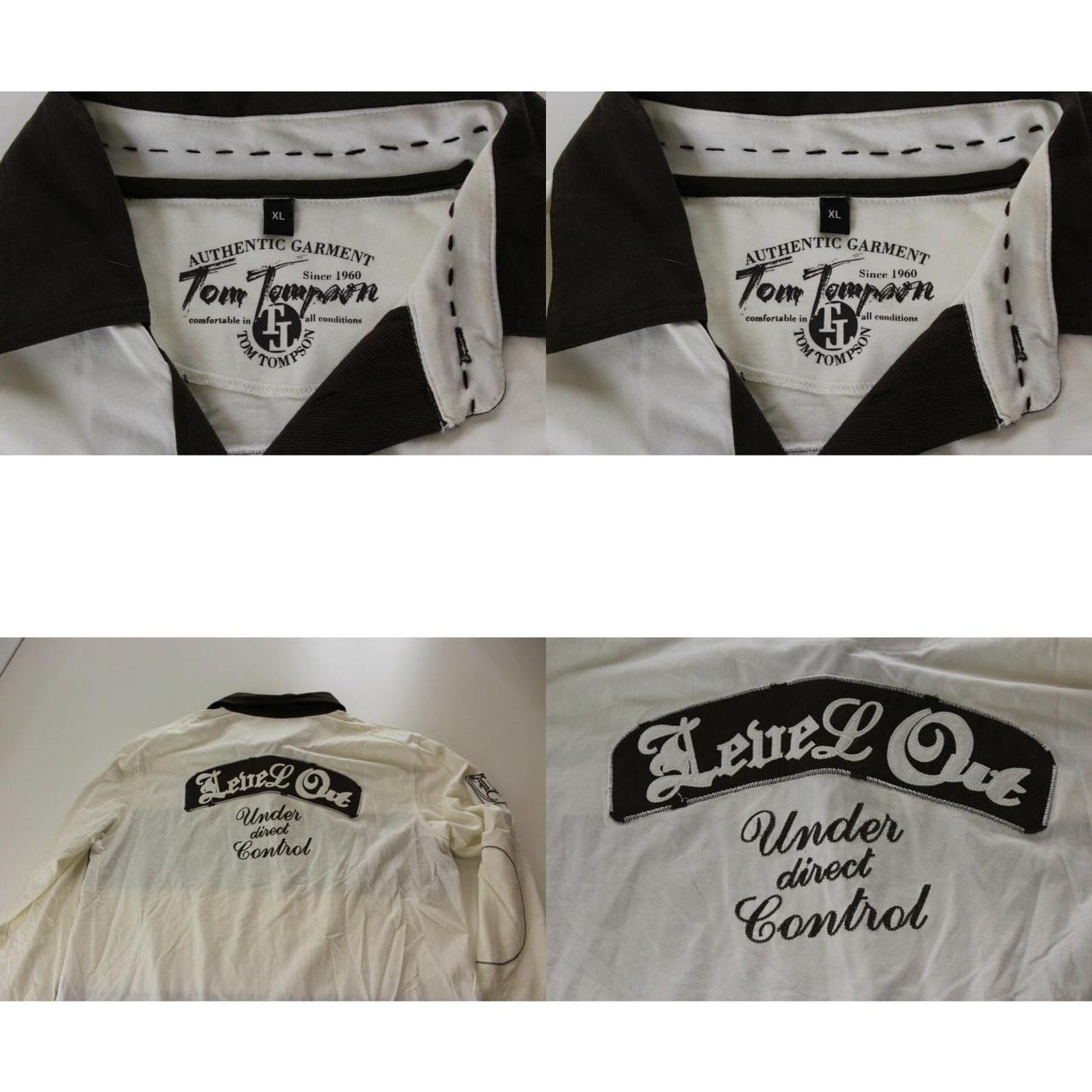 Tom Thompson Long Sleeve Embroidered Rugby POLO... - Depop