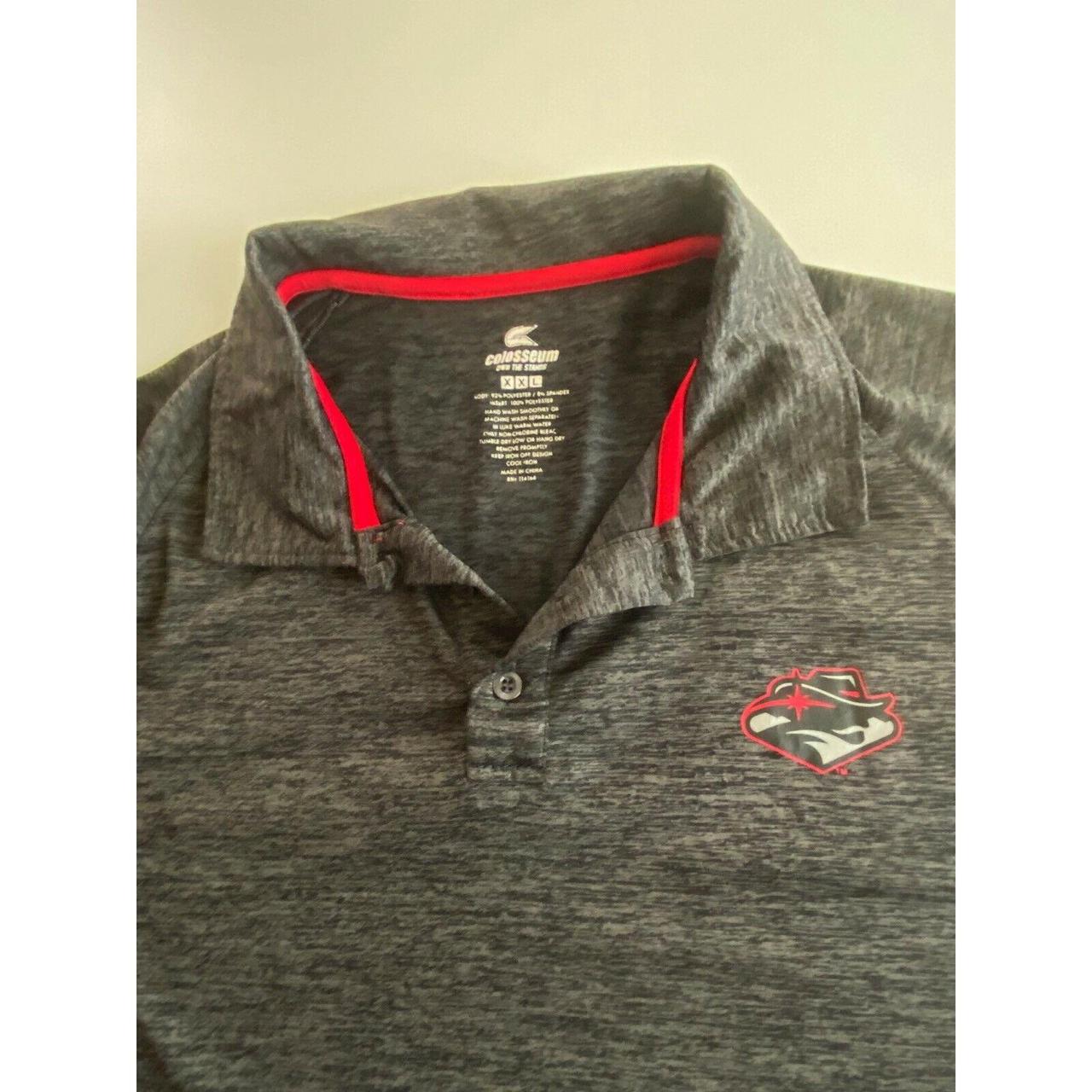 Colosseum Embroidered UNLV Mascot Poly POLO SHIRT... - Depop