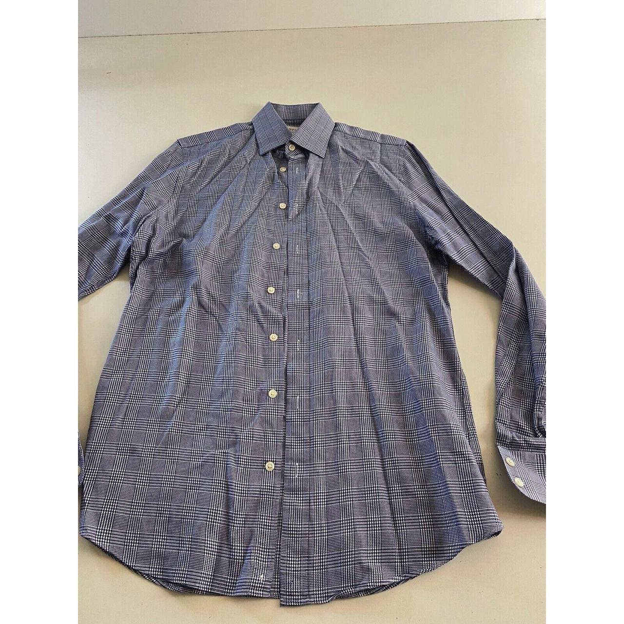 Charles Tyrwhitt Men's Blue Sweatshirt | Depop