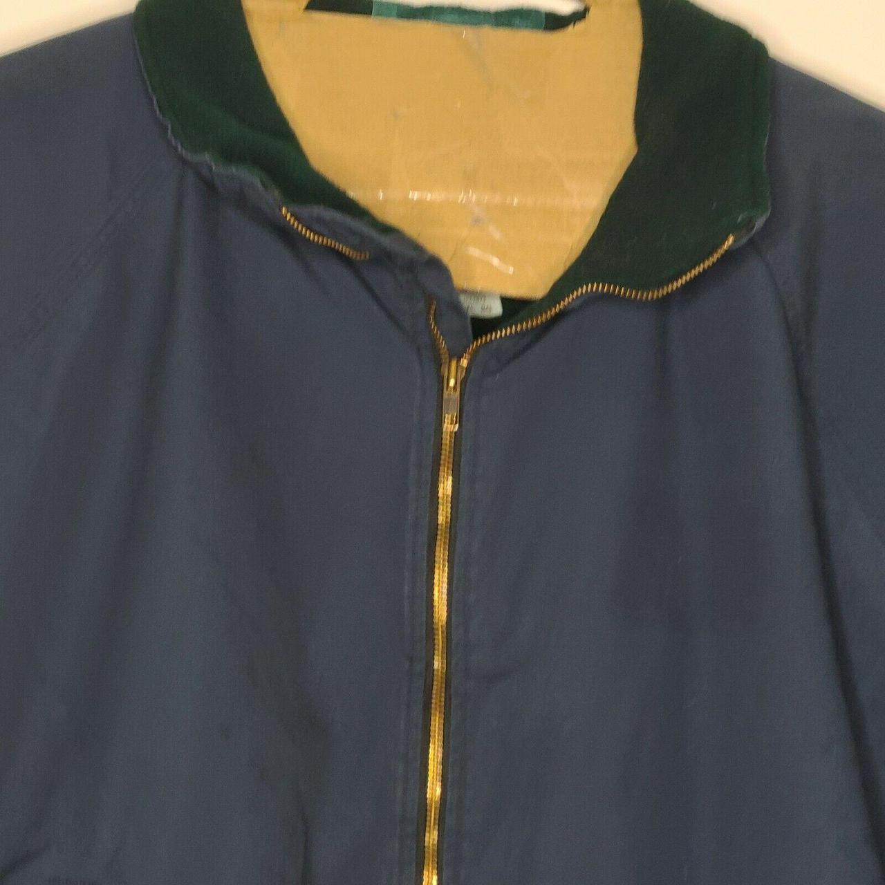 RED KAP MENS THICK WORK JACKET NAVY BLUE SIZE XL... - Depop