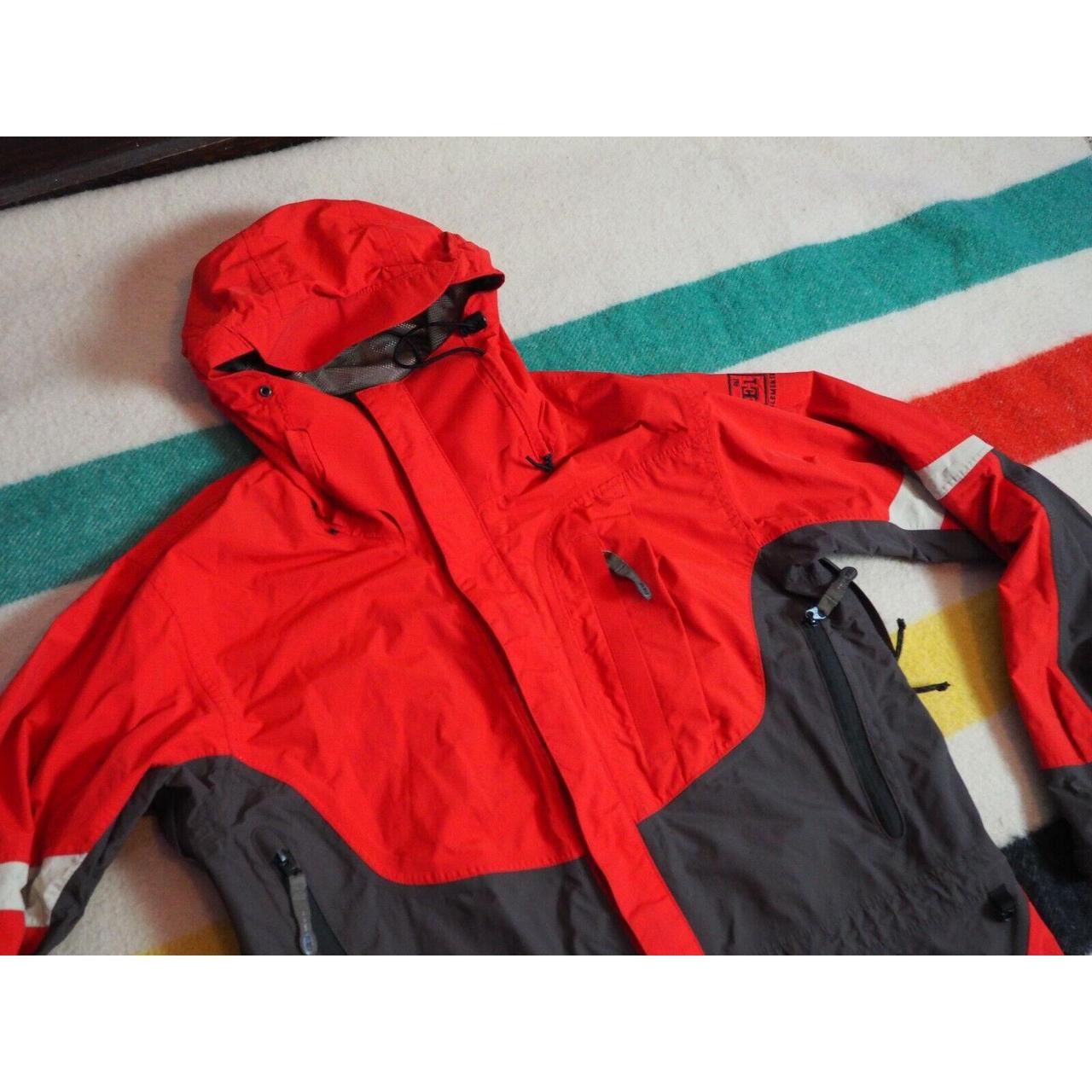 Y2K REI E1 ELEMENTS RED GRAY HOODED WINTER SKI... - Depop