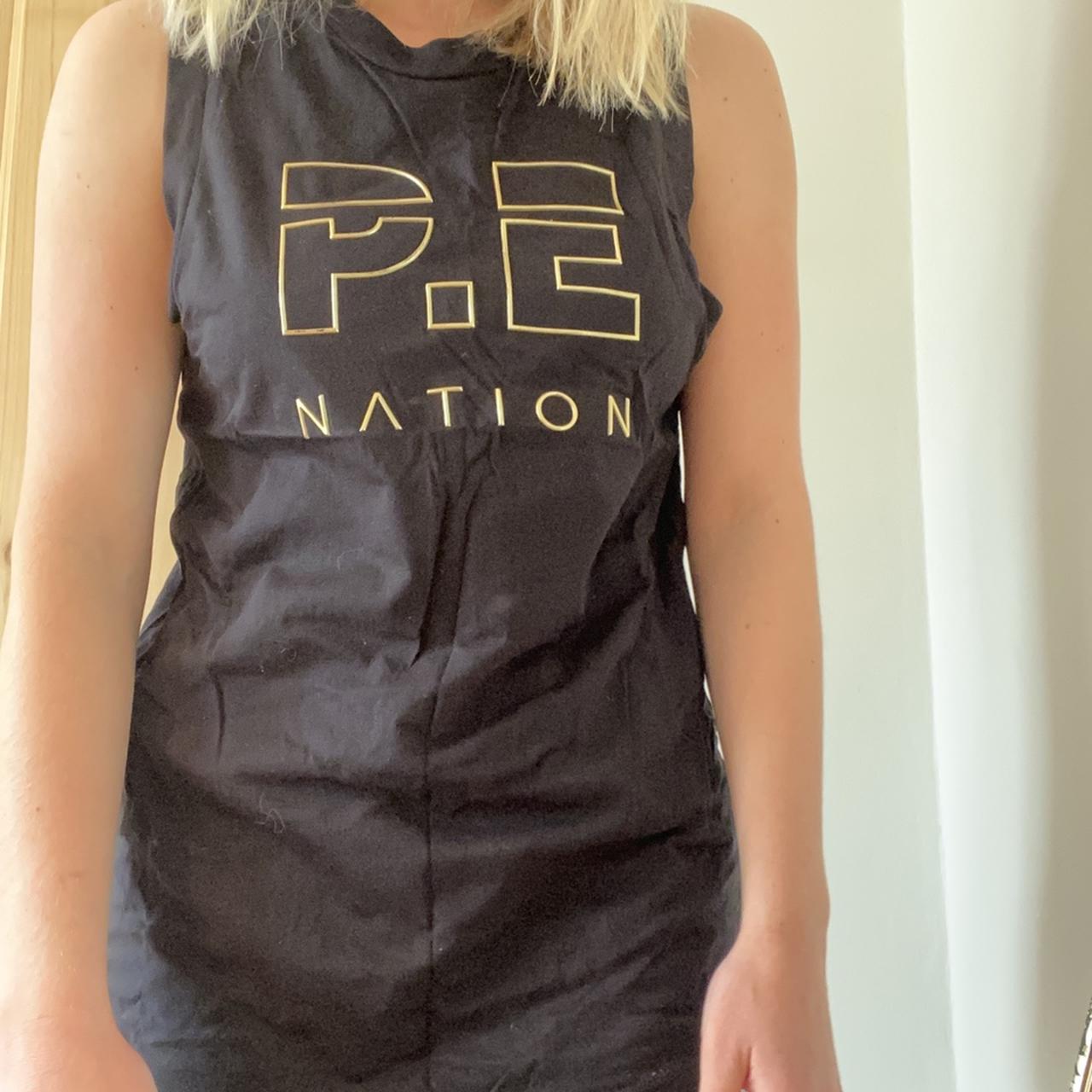 Barely Worn PE Nation Tank Top with gold... - Depop
