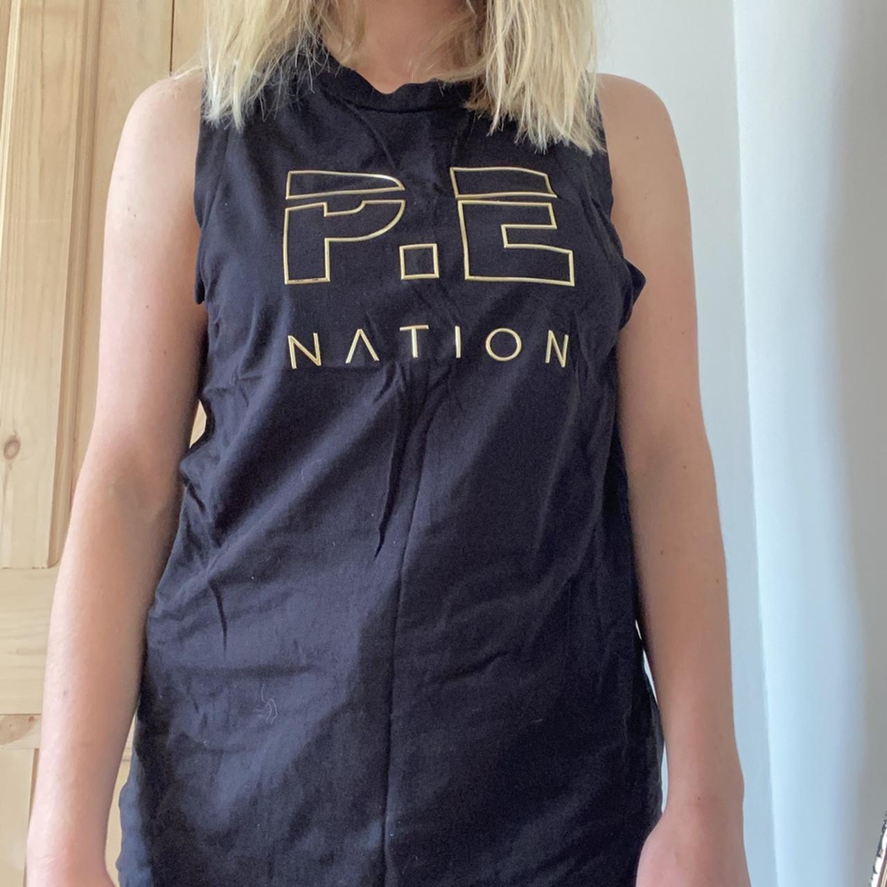 Barely Worn PE Nation Tank Top with gold... - Depop