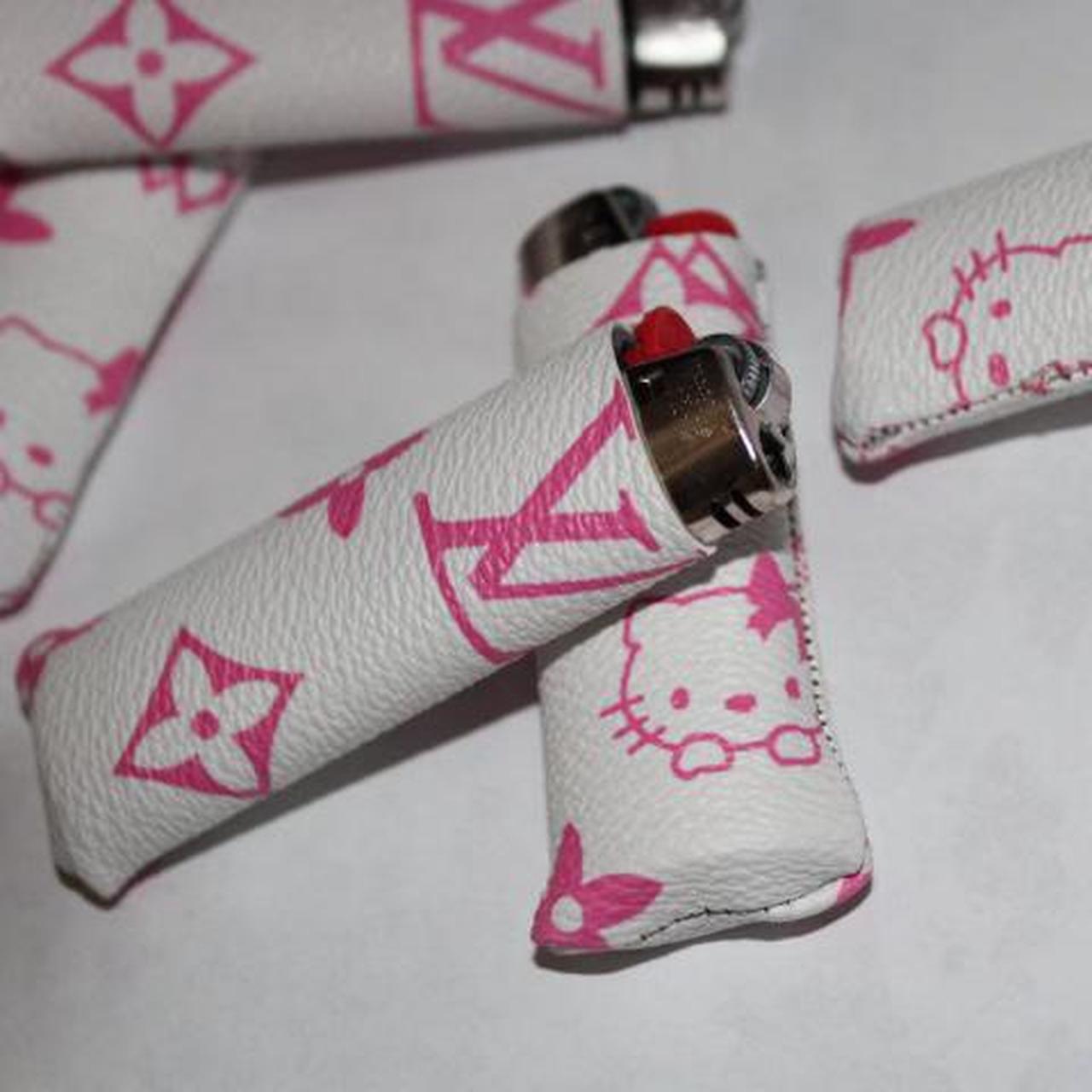 HELLO KITTY X LV lighter case #pink #LV #hellokitty - Depop