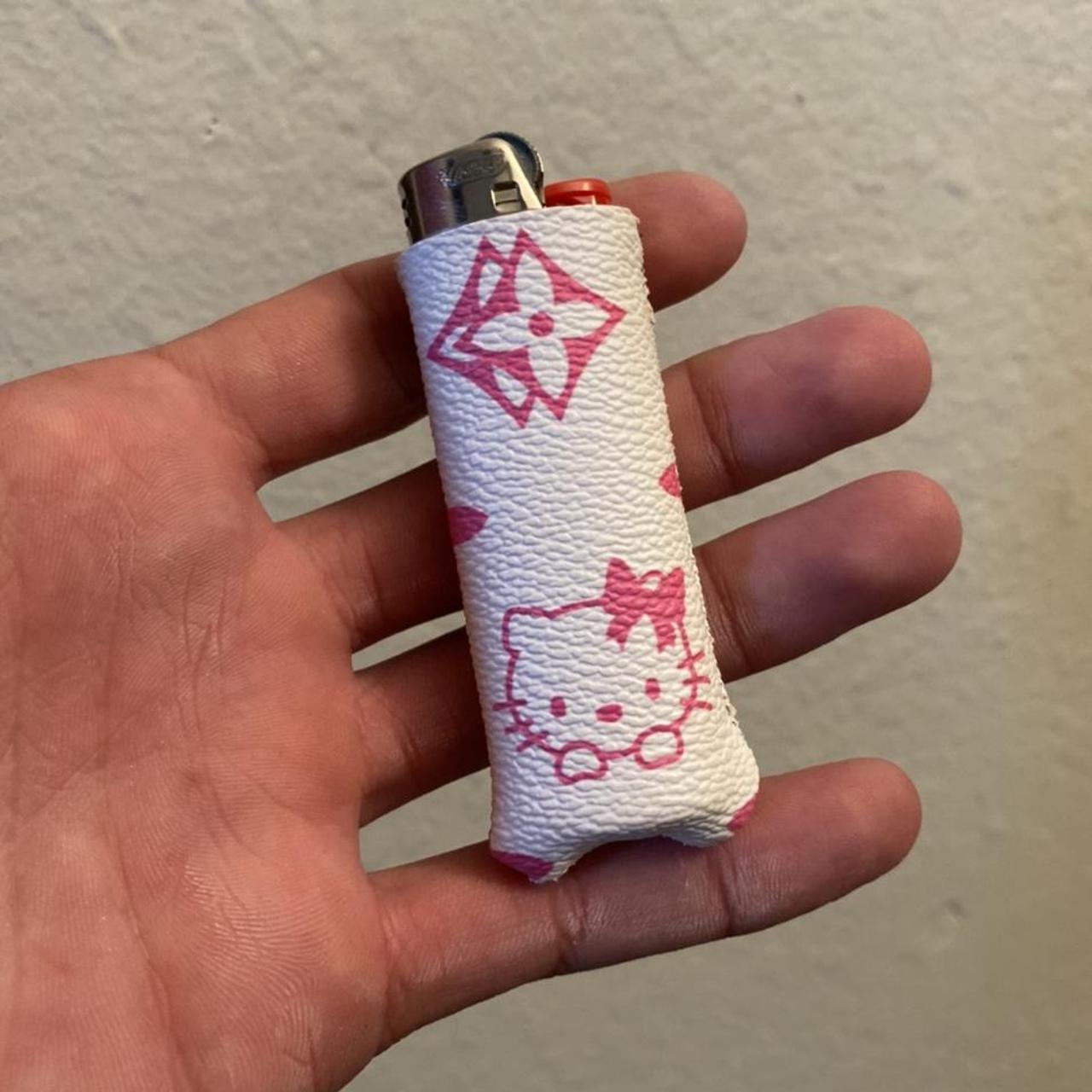 HELLO KITTY X LV lighter case #pink #LV #hellokitty - Depop