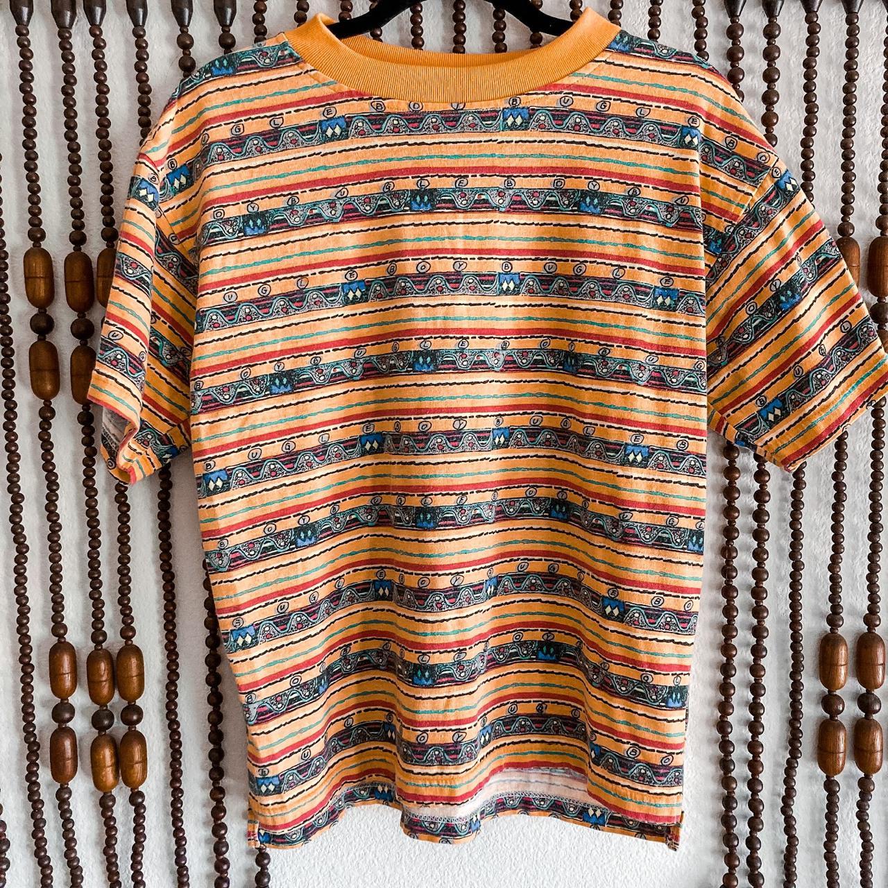 Bugle Boy Women's Yellow T-shirt | Depop