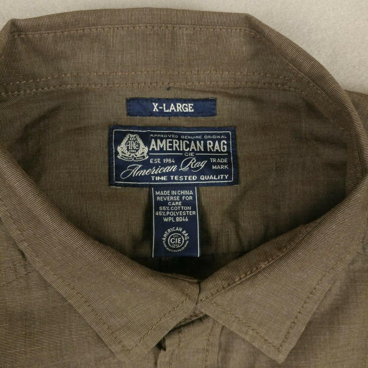 American Rag Shirt Mens Extra Large XL Button Up... - Depop