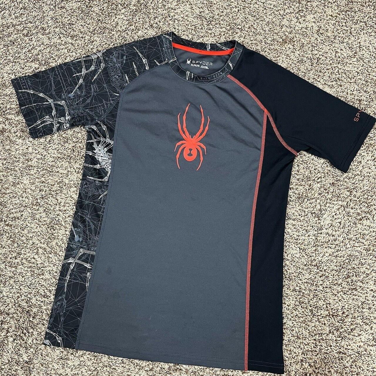 Spyder Men's Red Shirt | Depop