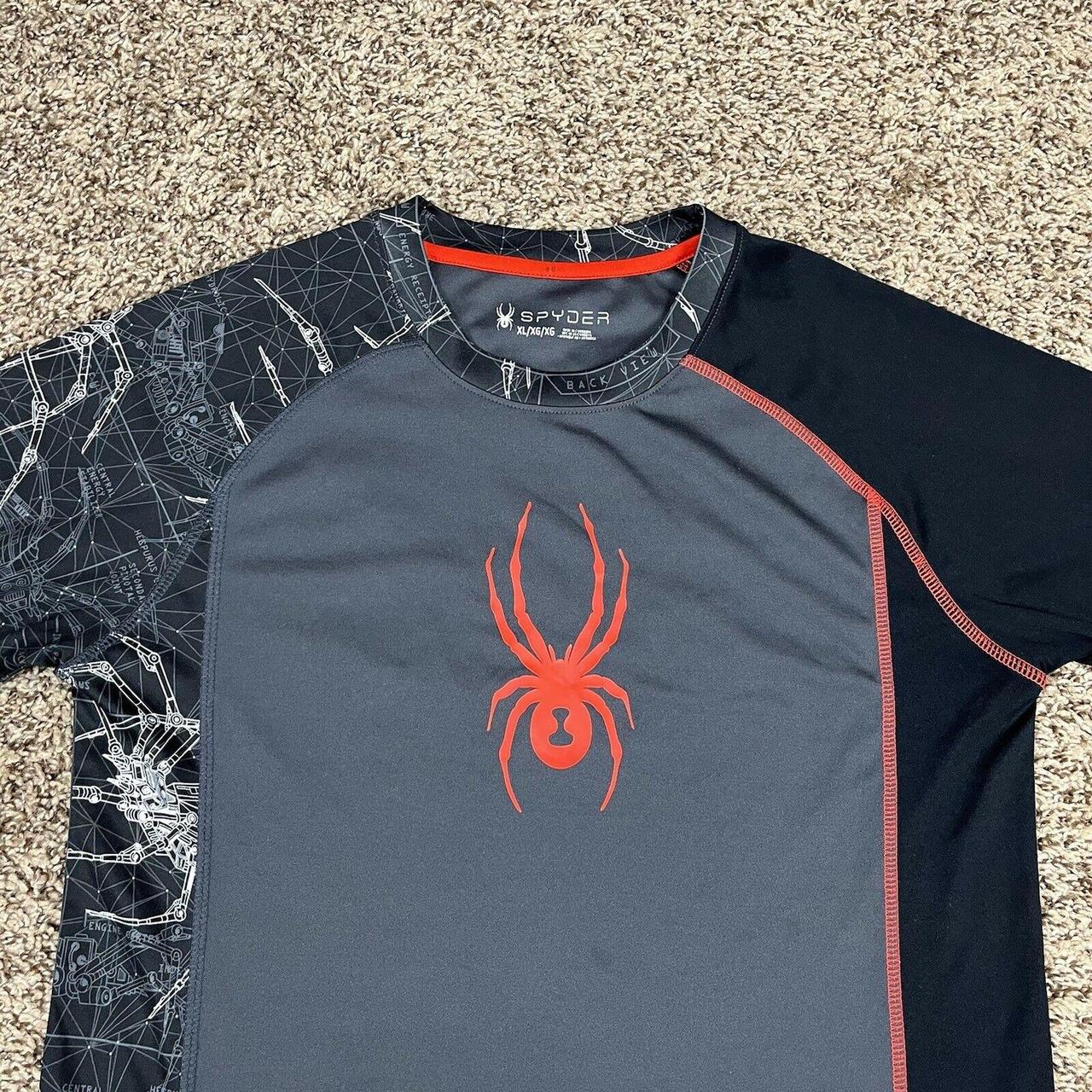 Spyder Men's Red Shirt | Depop