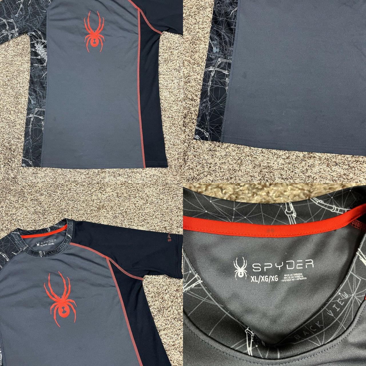 Spyder Men's Red Shirt | Depop