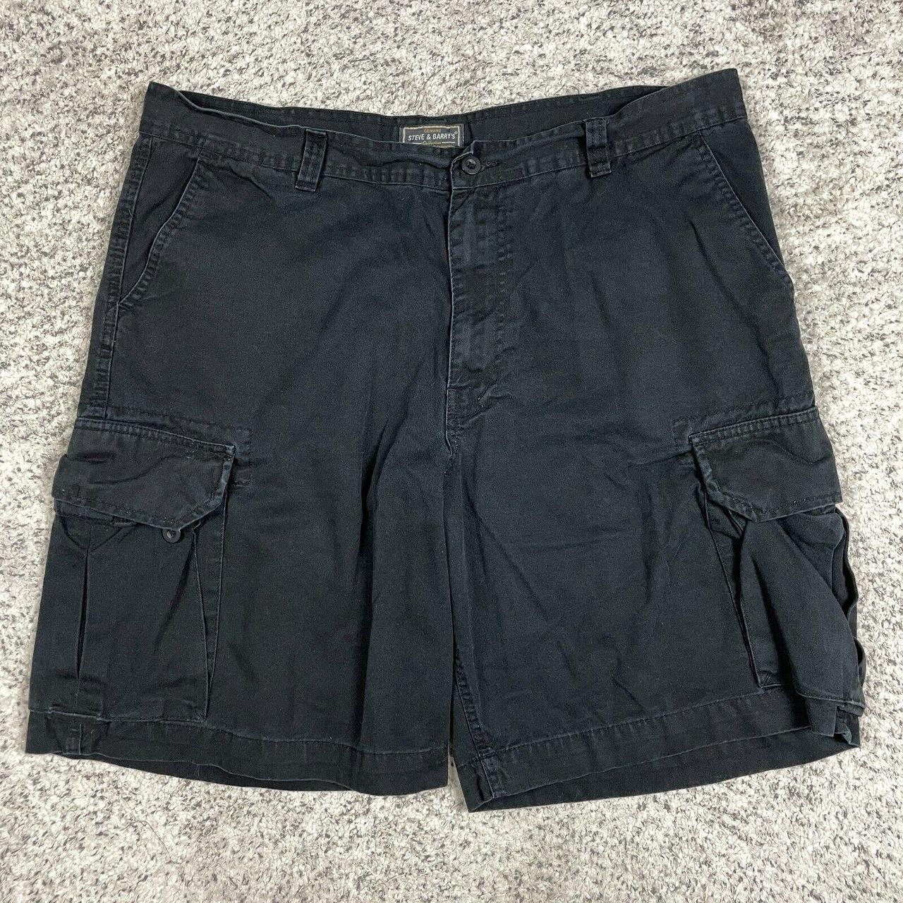 Steve Barrys Shorts Mens 38 39 Cargo Flat Front... - Depop