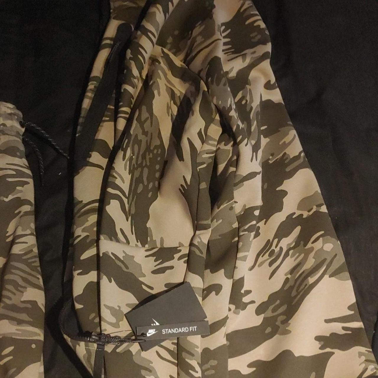Nike tech fleece full zip camo + nike tech camo... - Depop