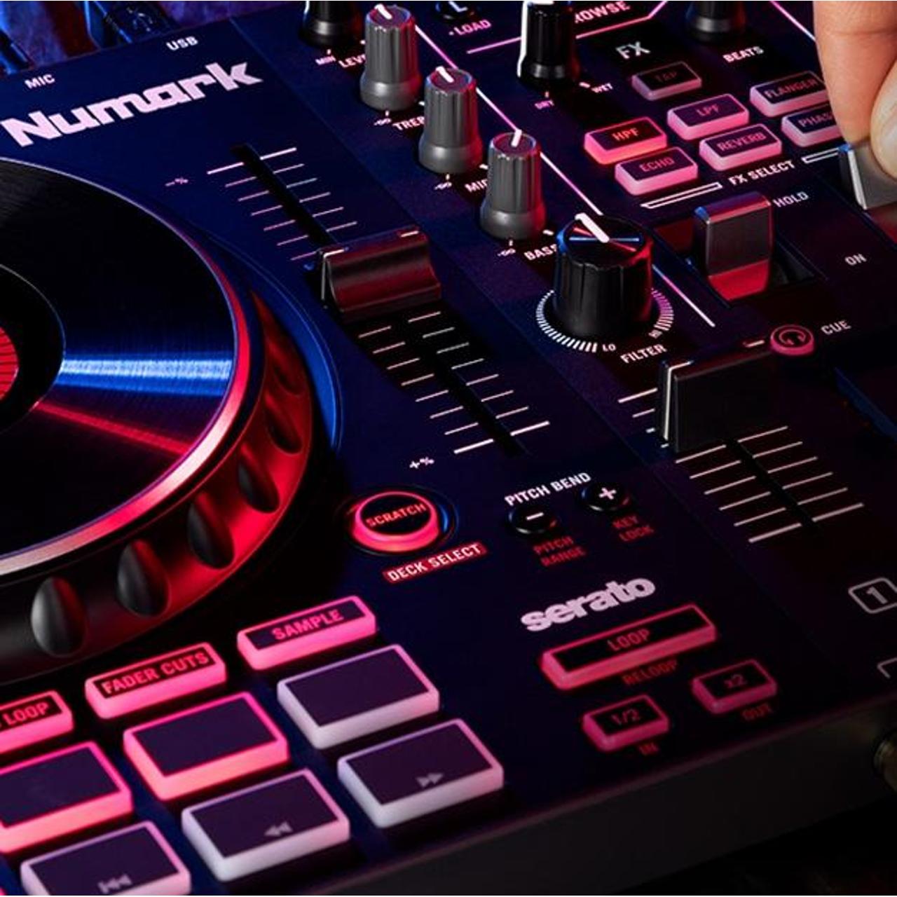 Numark Dj Controller Numark Mixtrack Platinum 4 fx... - Depop