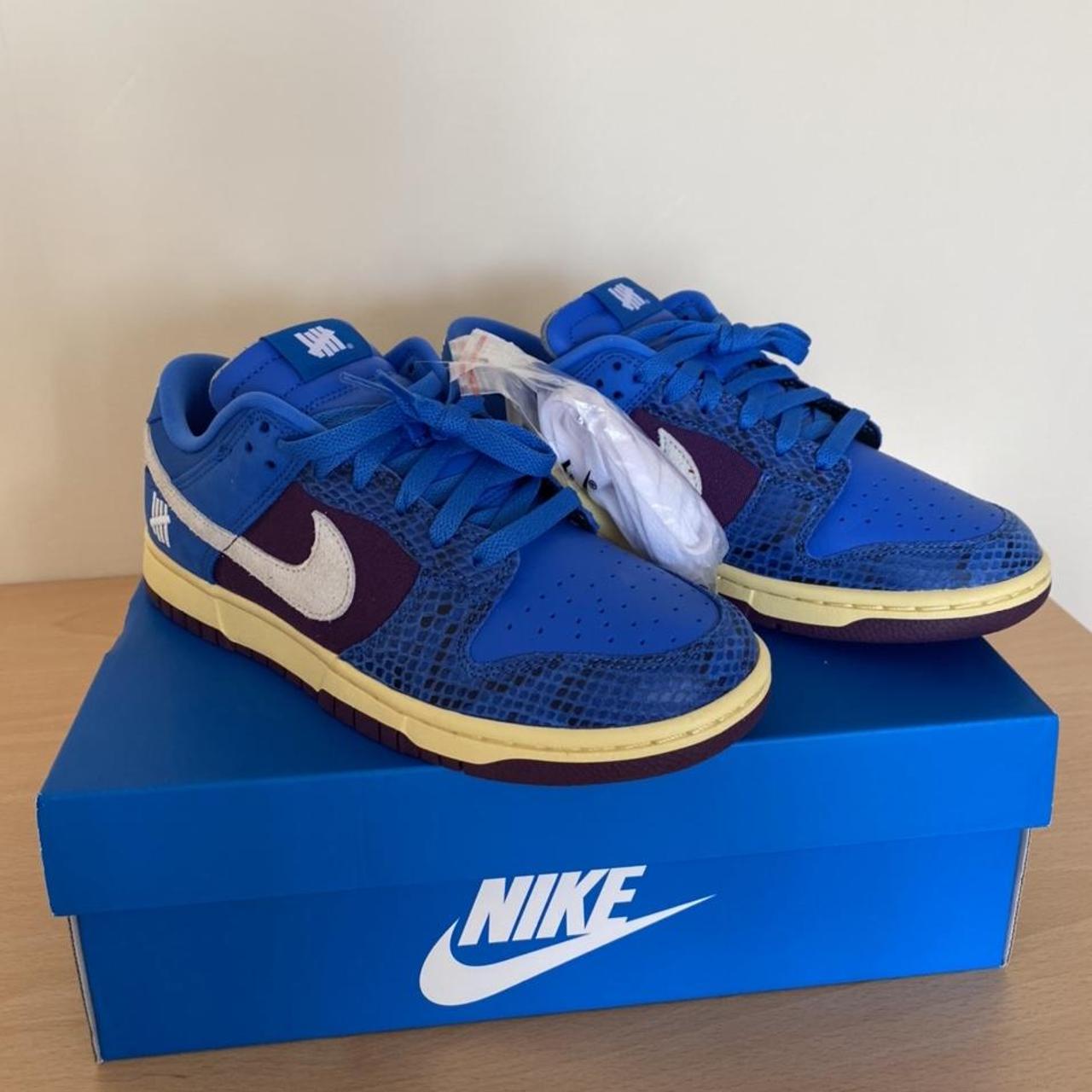 Nike Dunk Low SP Undefeated 5 On It Dunk vs AF1 100%... - Depop