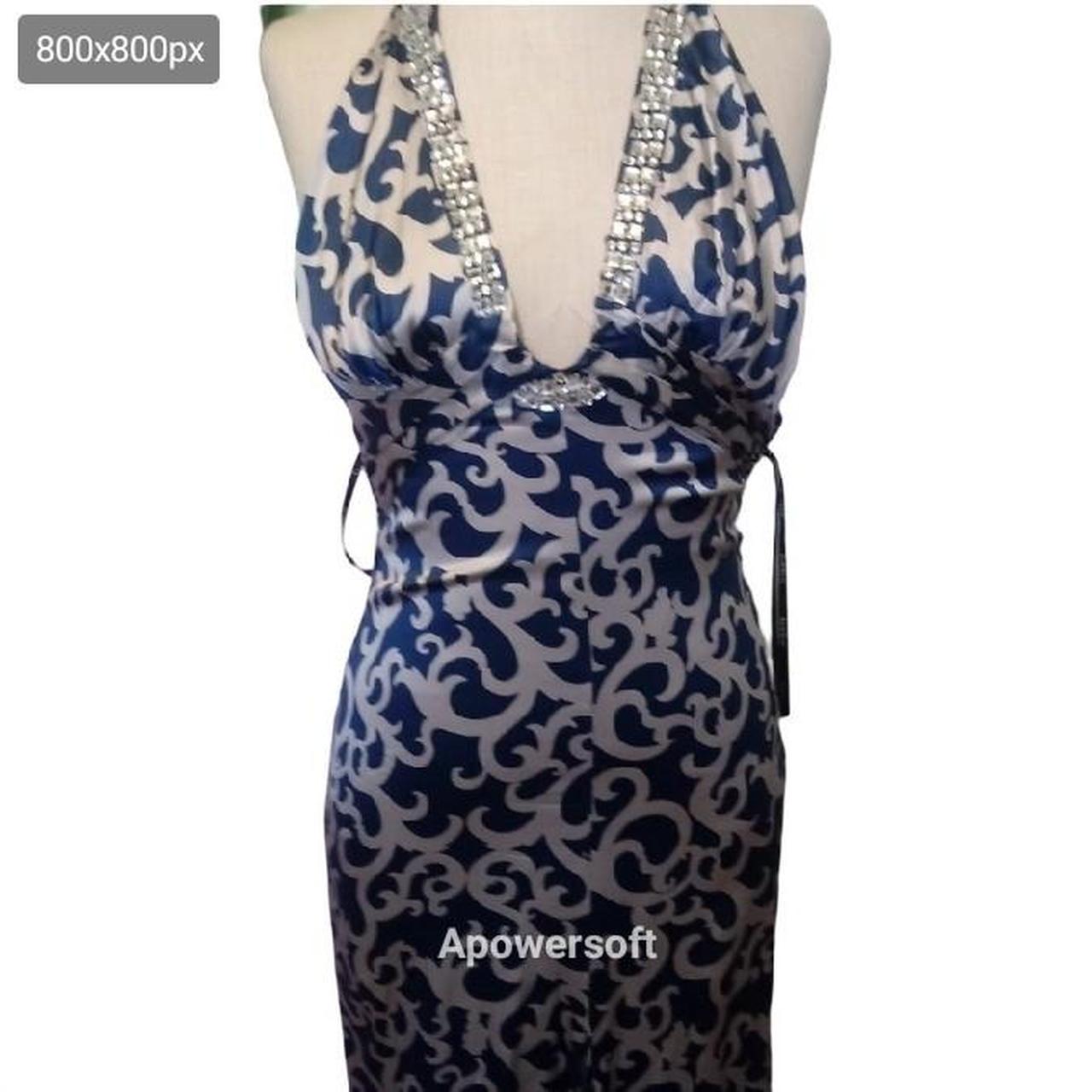 Vintage Y2K bebe formal gown , wedding, prom , size... - Depop