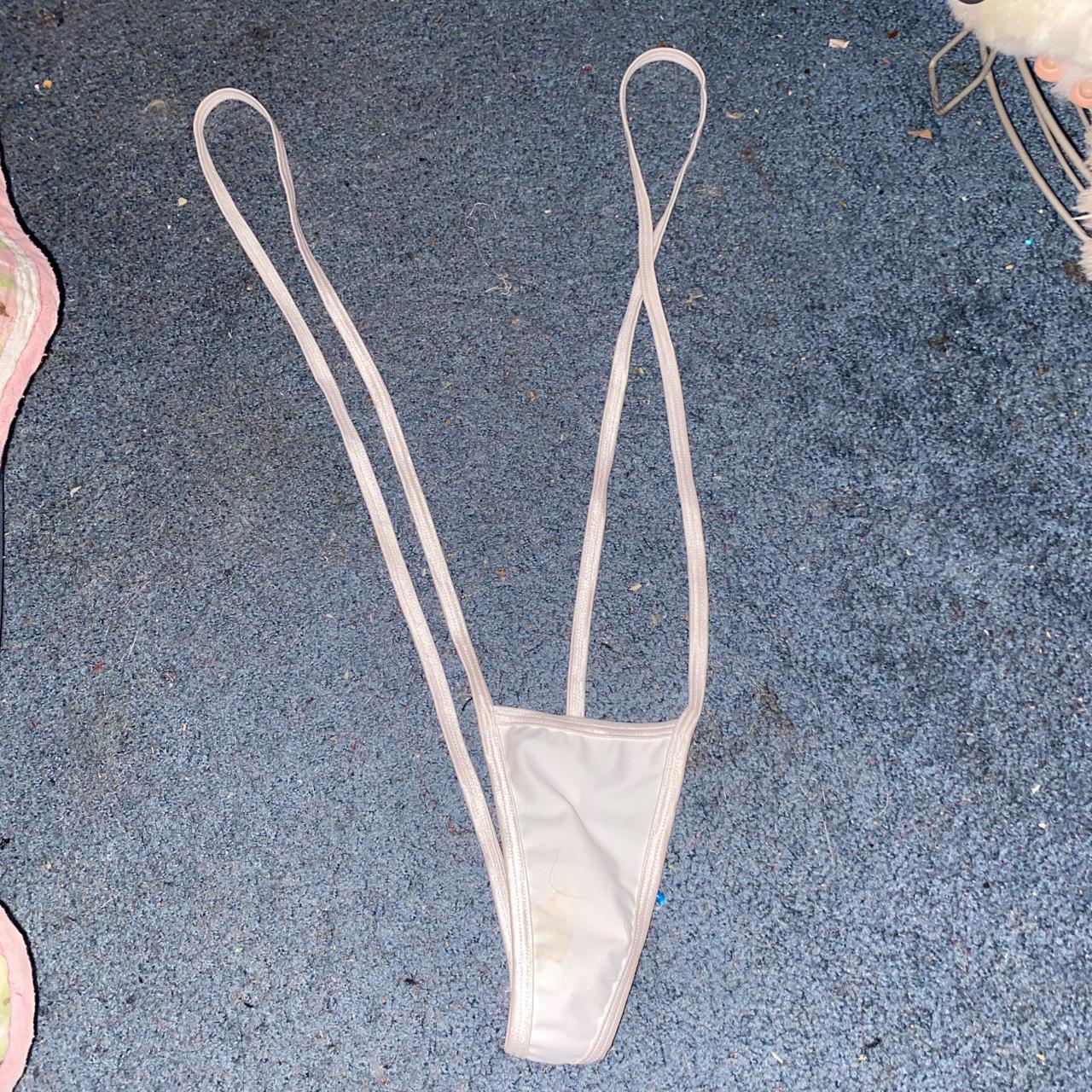 Overall Song Pure White Lingerie Set Comes With The Depop