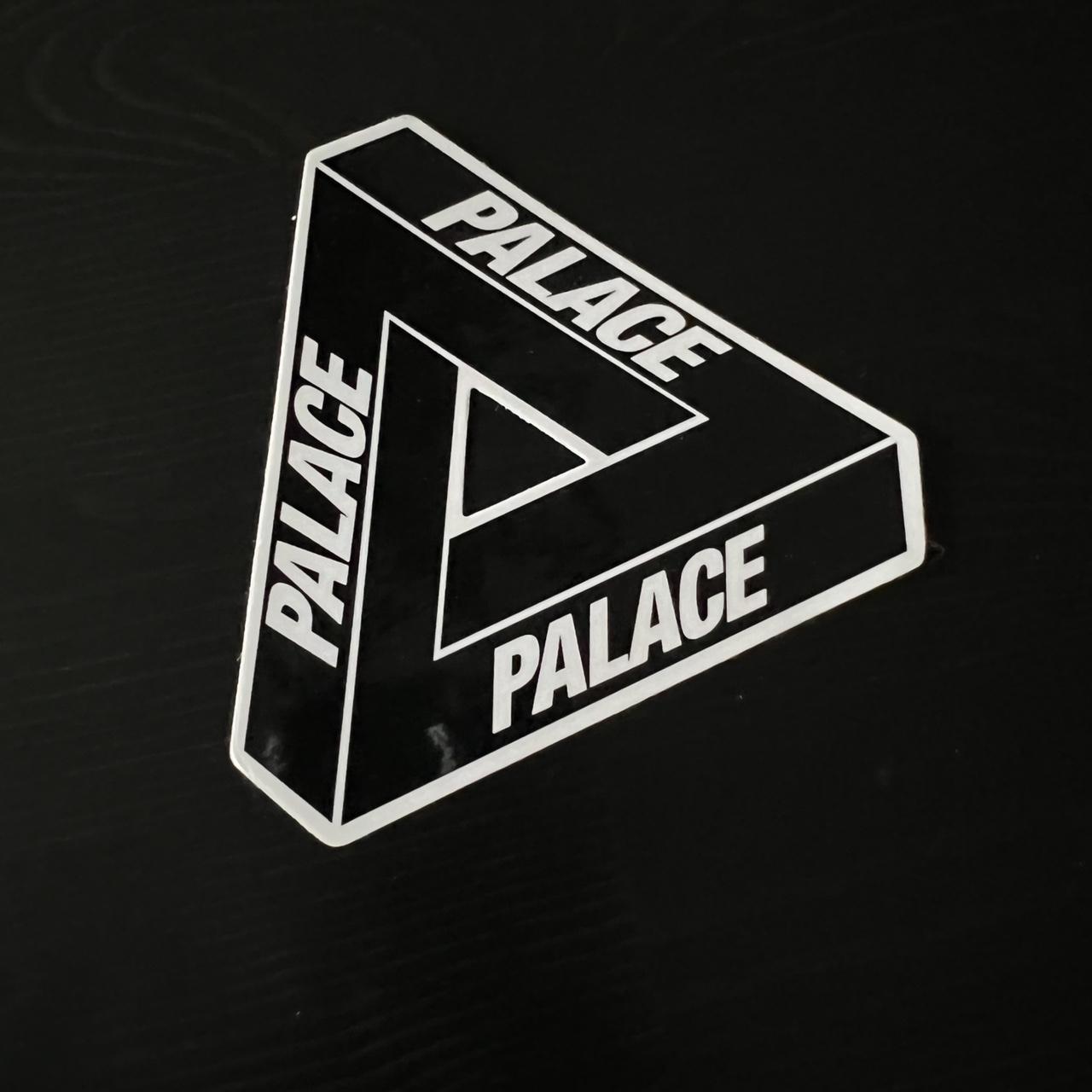 Palace Black Triferg Sticker #palace #sticker... - Depop