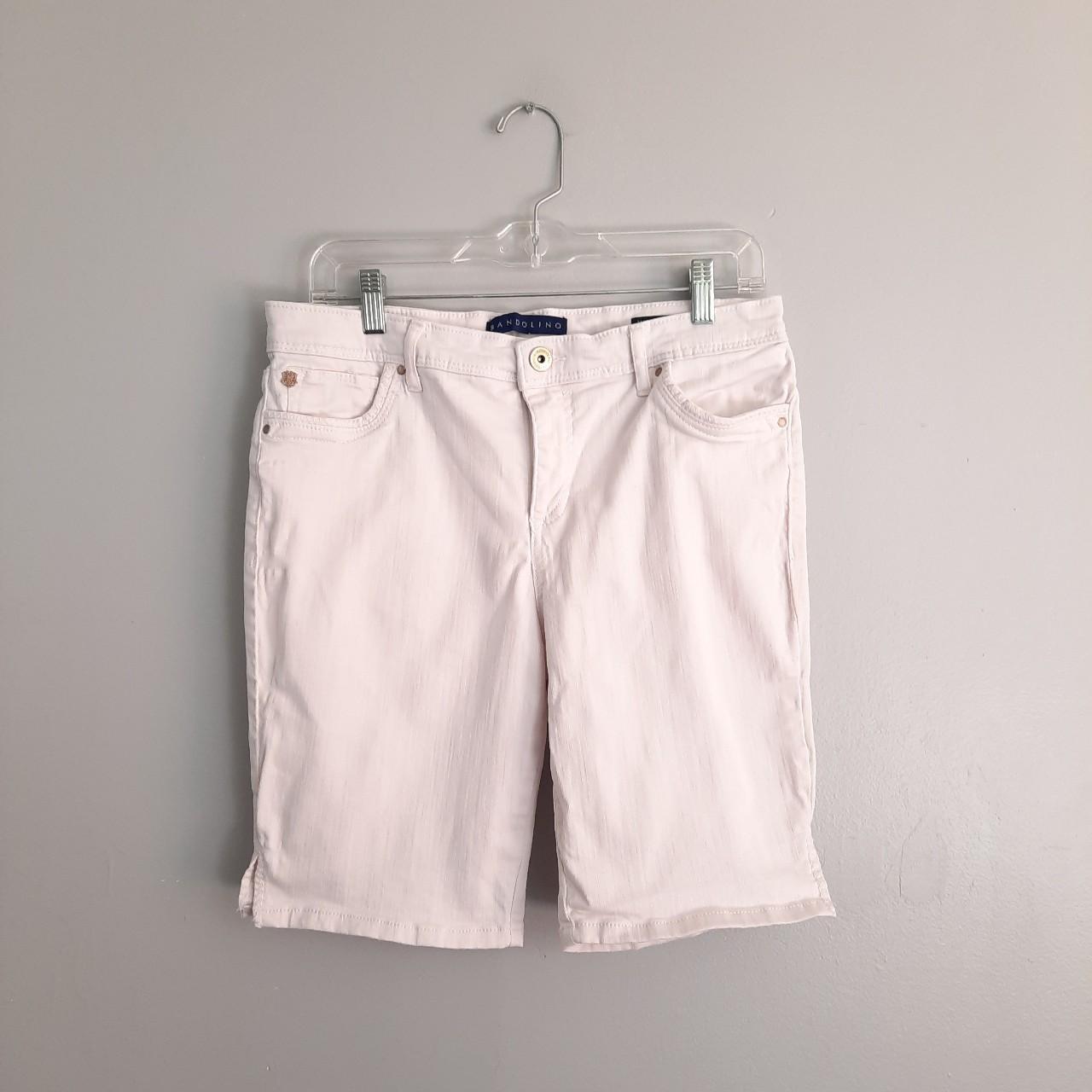 Picturing Mandie Bermuda Shorts by Bandolino in Pale... - Depop