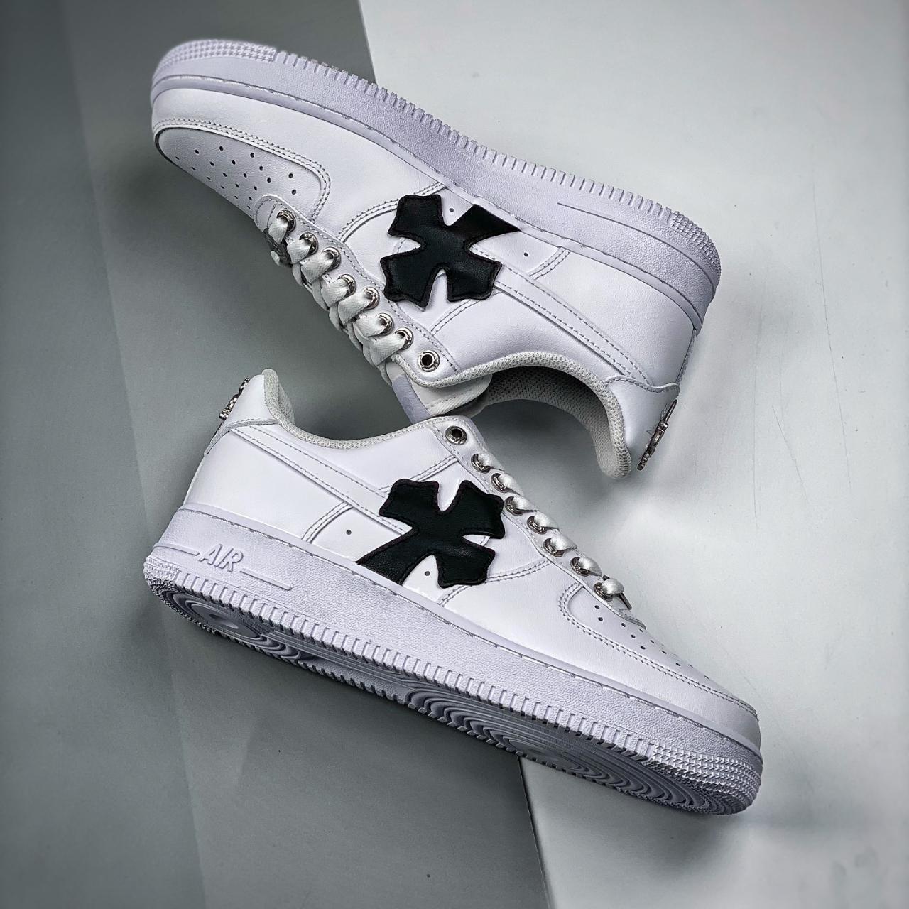 Chrome Heart x Air Force 1 - Depop