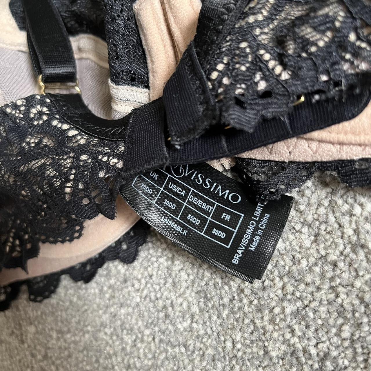 Black Lace Bravissimo Millie Bra 🖤 Unlined... - Depop