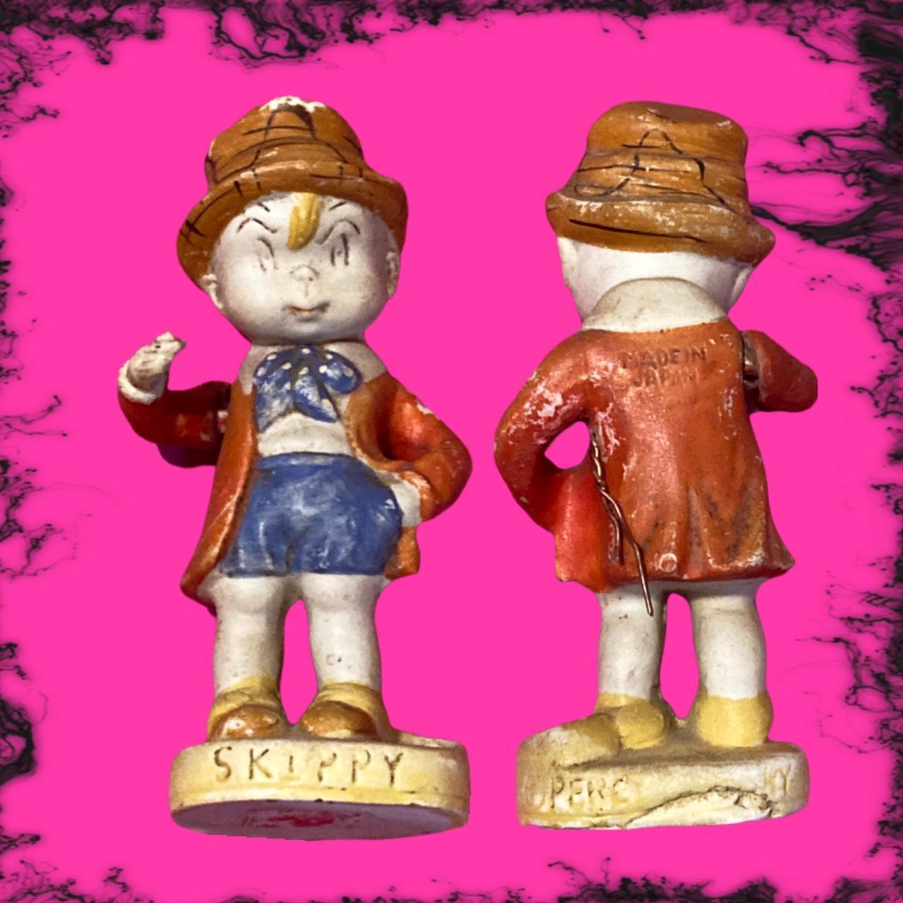 1930’s Skippy Cartoon Bisque Statue Percy Crosby... - Depop