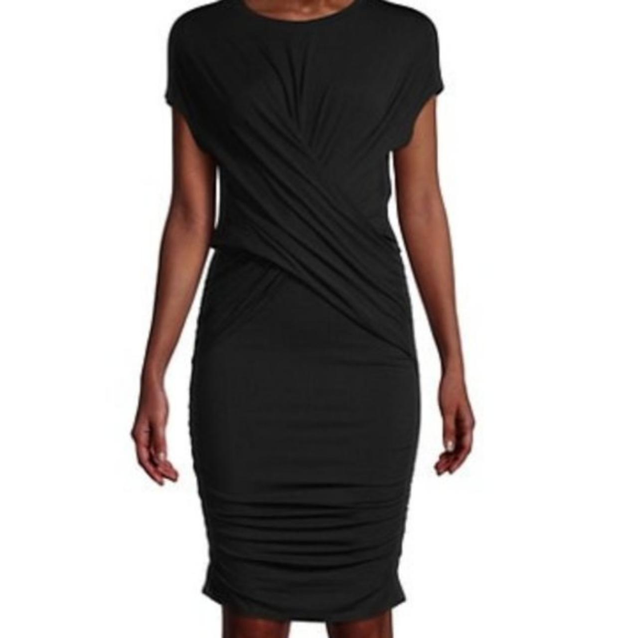 FRAME Shirred Muscle Dress Size M - Depop